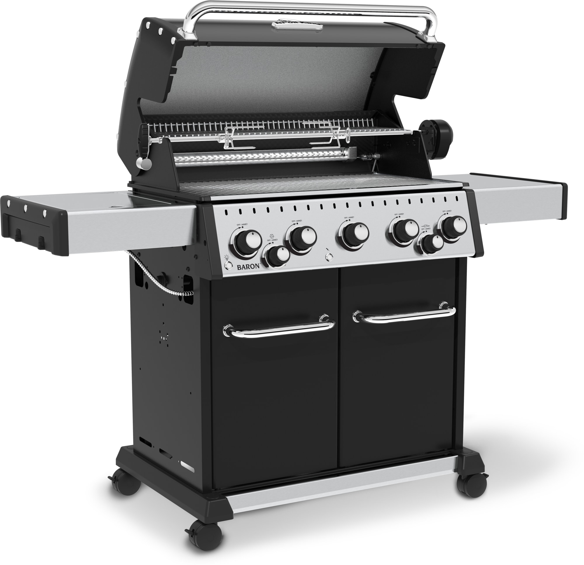 Broil King BK876244 BARON 590 PRO Freestanding Gas Grill with 820 sq ...