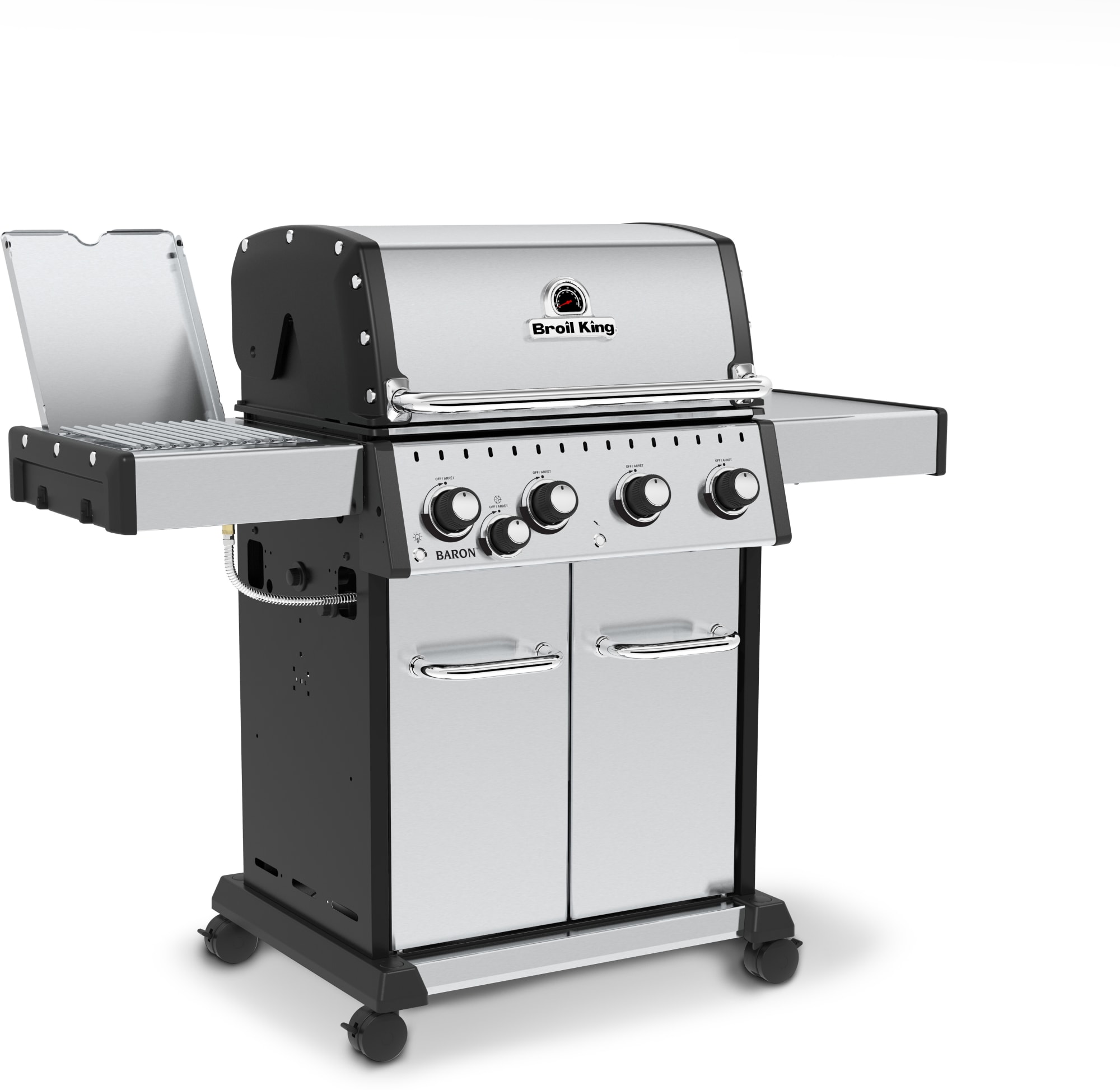Broil King BK875927 BARON 440 PRO Infrared Freestanding Gas Grill with ...