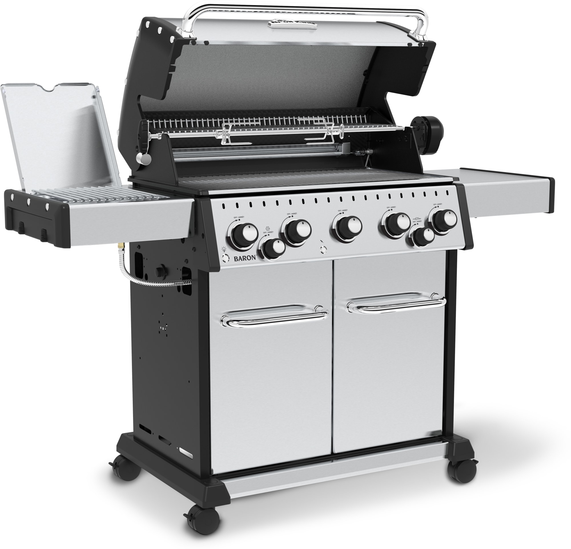 Broil King BK876947 BARON 590 PRO Infrared Freestanding Gas Grill with ...