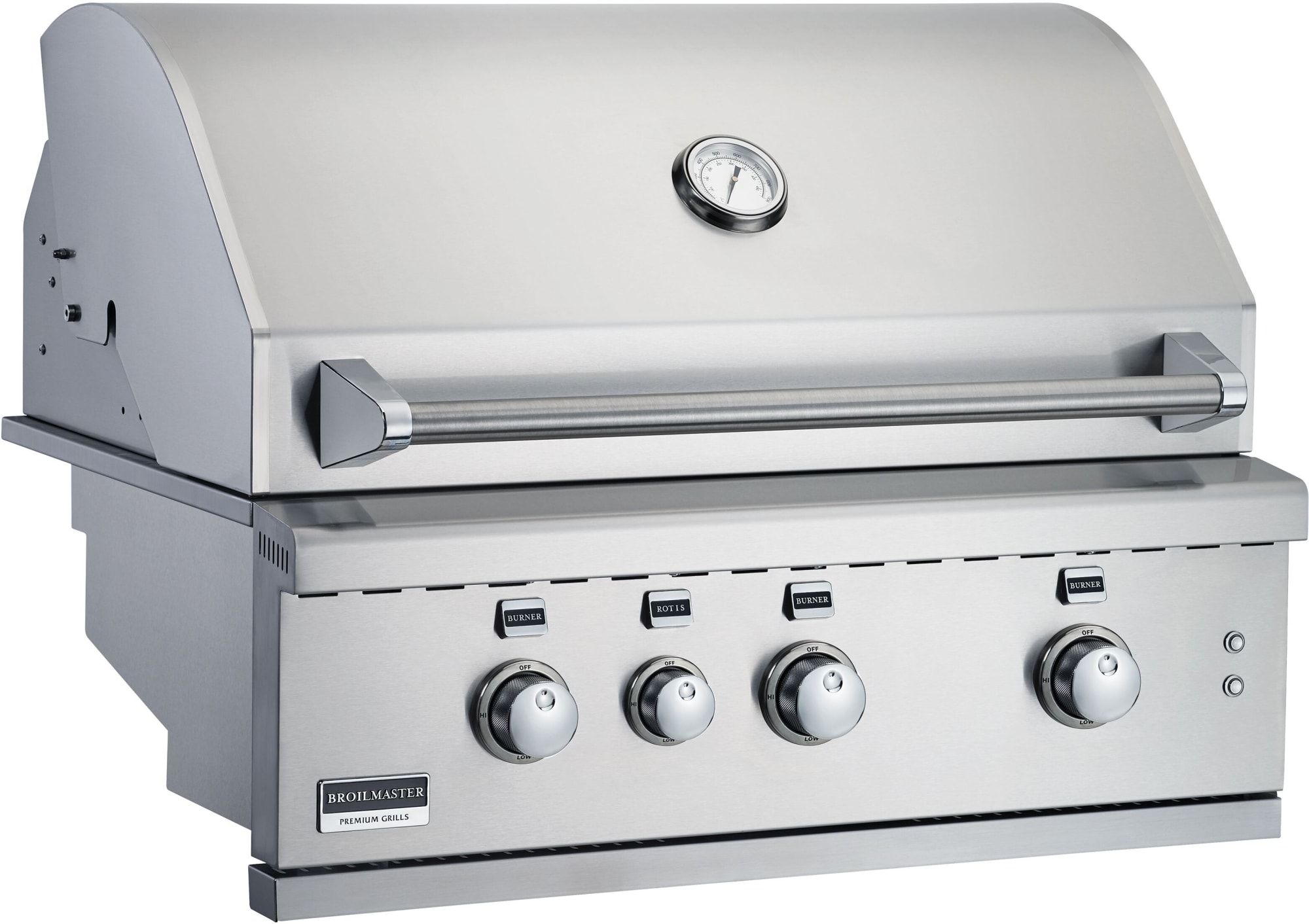 Broilmaster BSG343N 34 Inch Built-In Gas Grill with 3 Burners, 54000 ...
