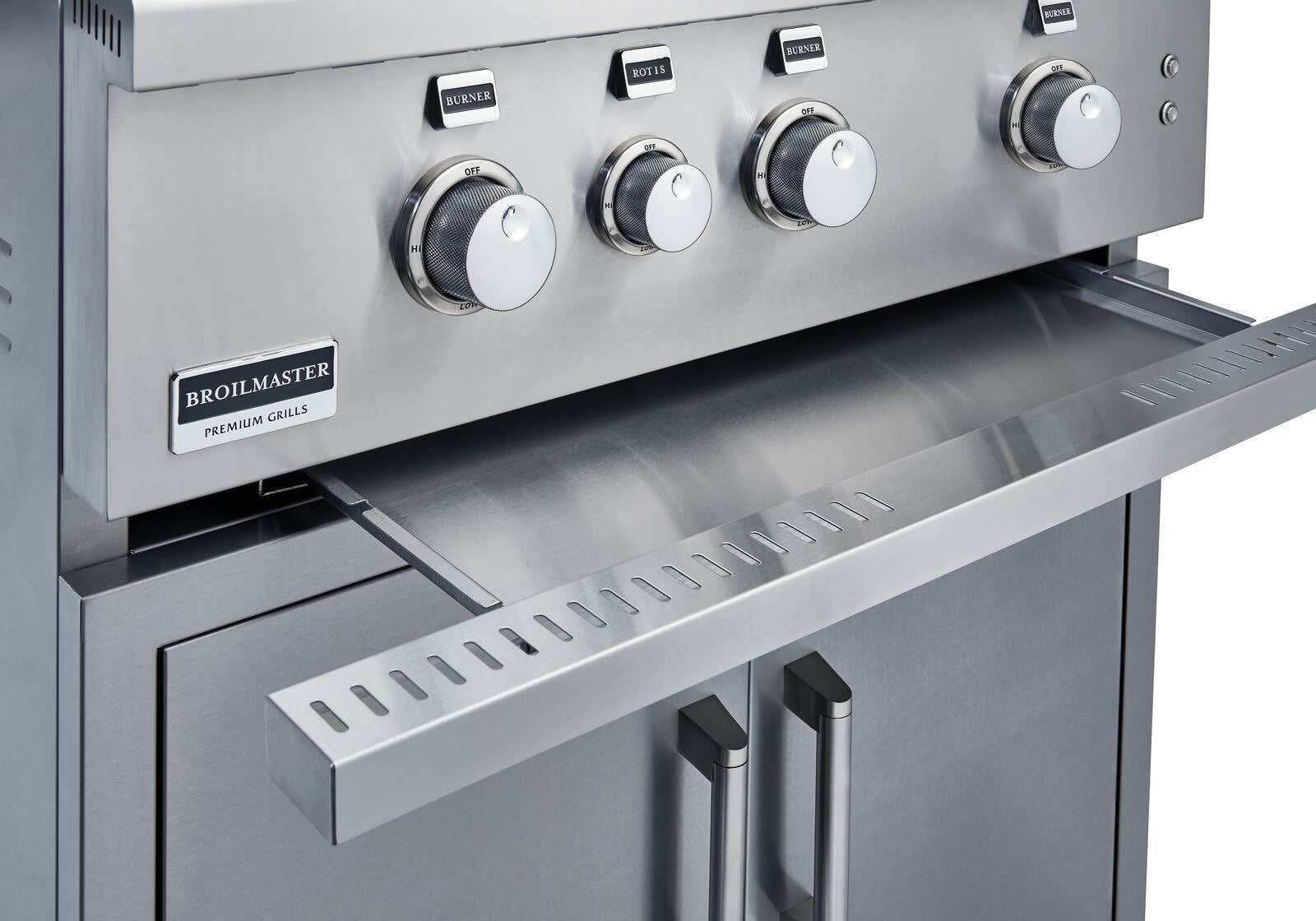 Broilmaster BSG343N 34 Inch Built-In Gas Grill with 3 Burners, 54000 ...