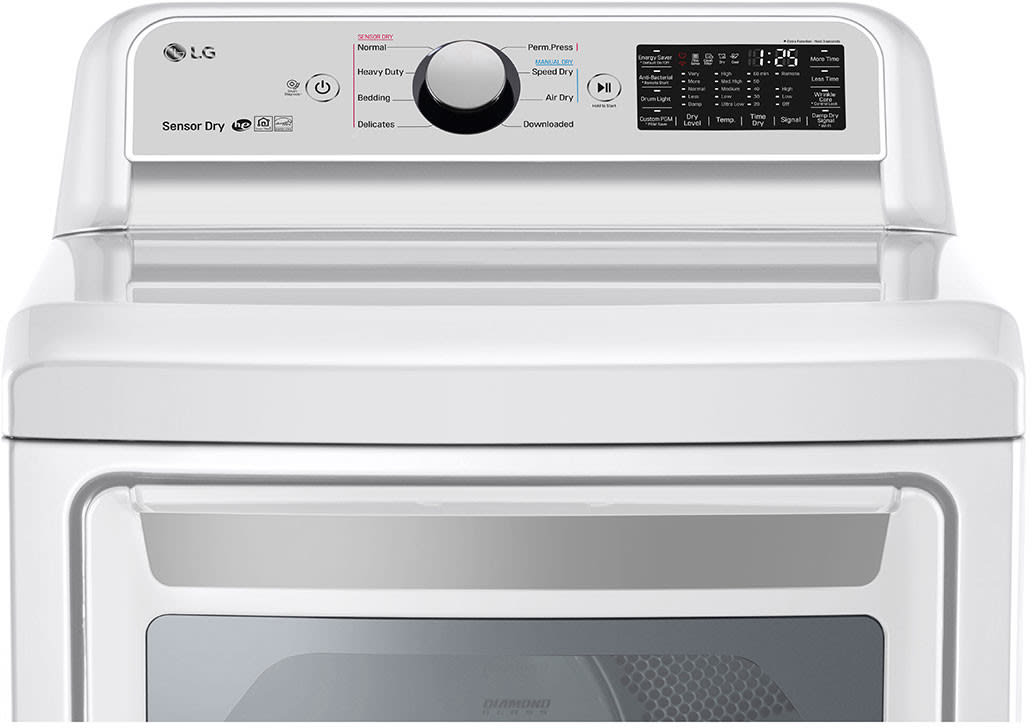 LG LGWADREW7305 Side-by-Side Washer & Dryer Set with Top Load Washer ...