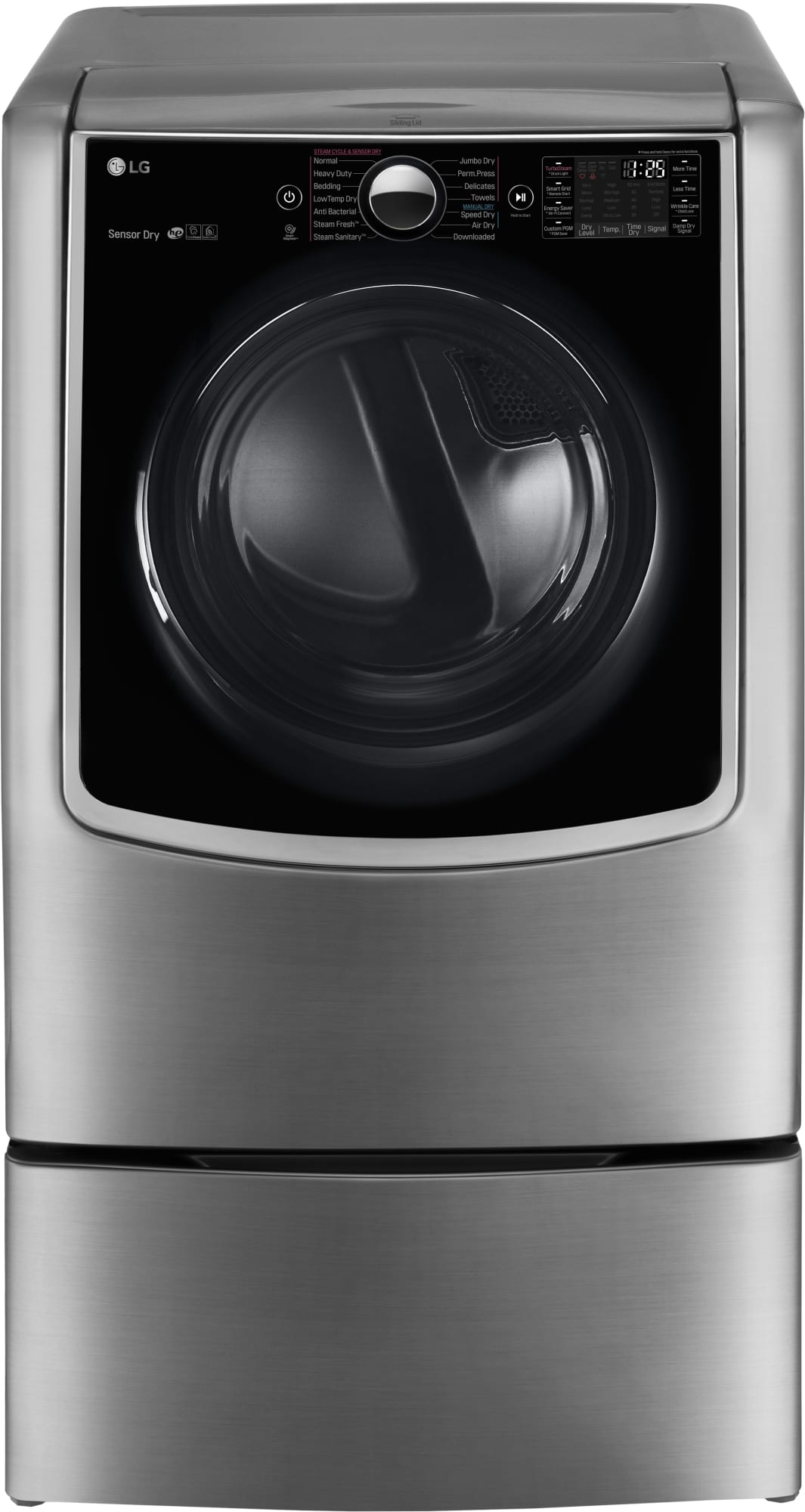 LG DLEX9000V 29 Inch Electric Smart Dryer with 9.0 cu. ft. Capacity ...