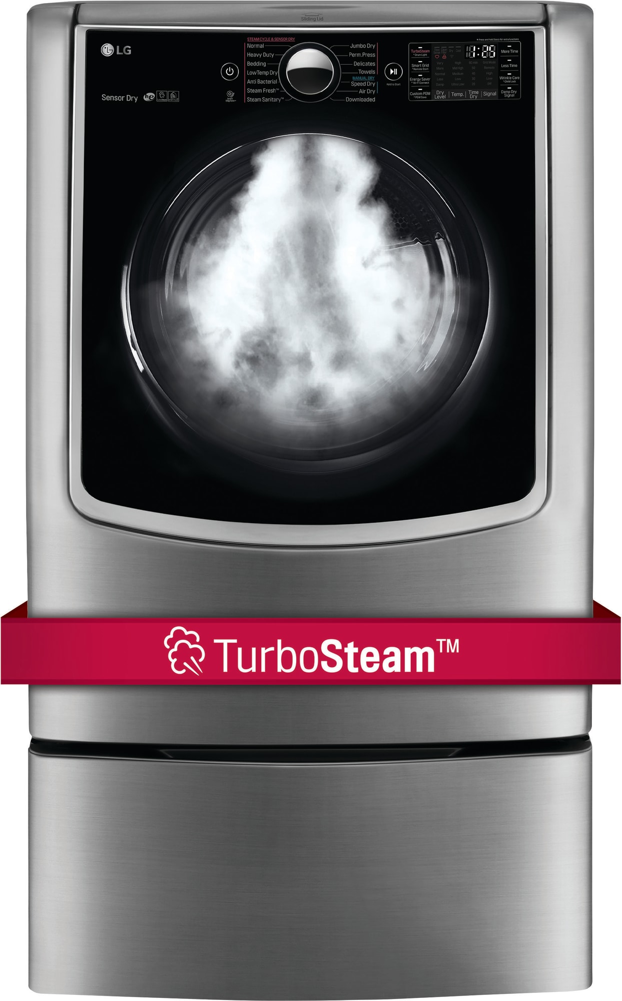LG DLEX9000V 29 Inch Electric Smart Dryer with 9.0 cu. ft. Capacity ...