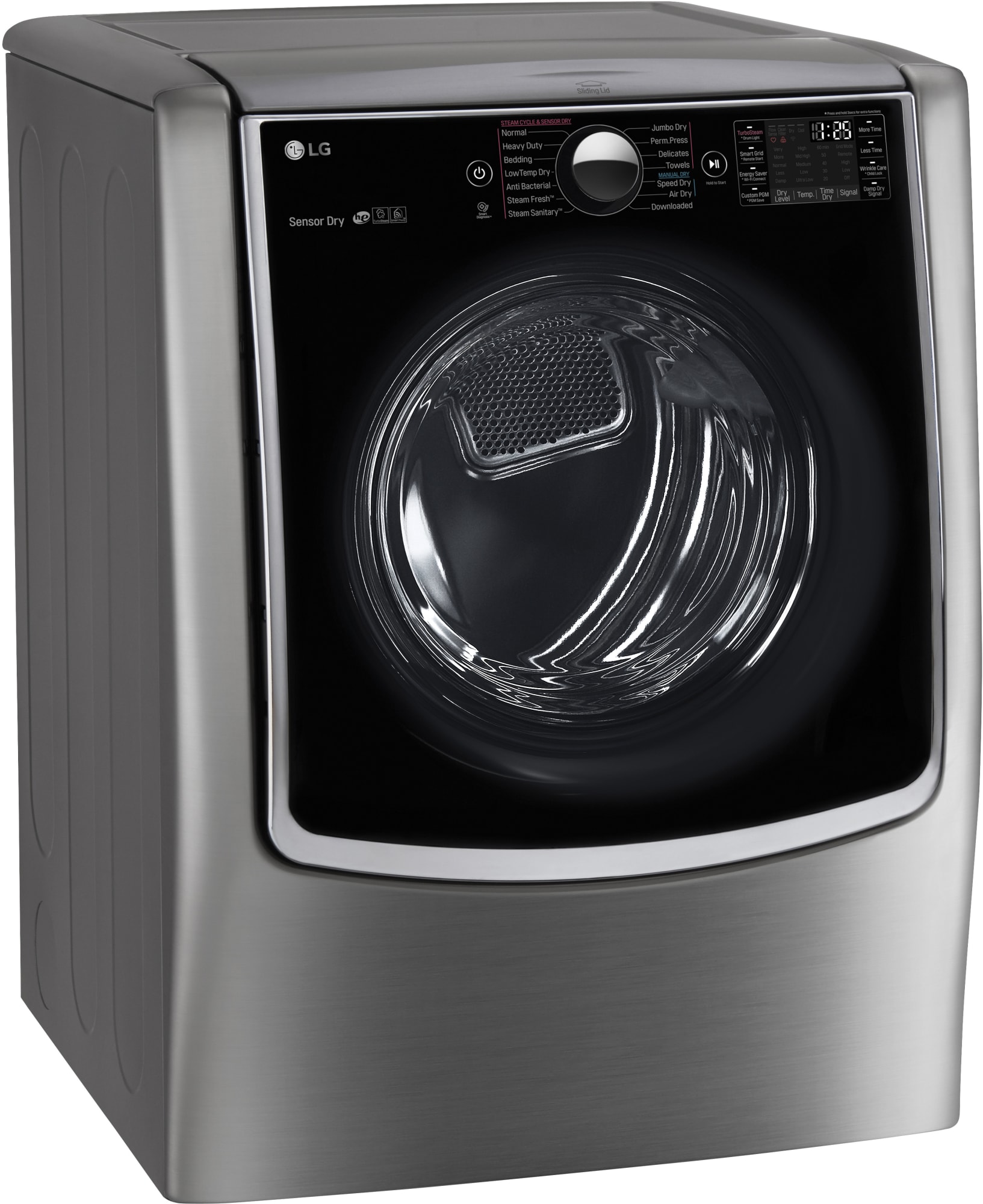 LG DLEX9000V 29 Inch Electric Smart Dryer with 9.0 cu. ft. Capacity ...
