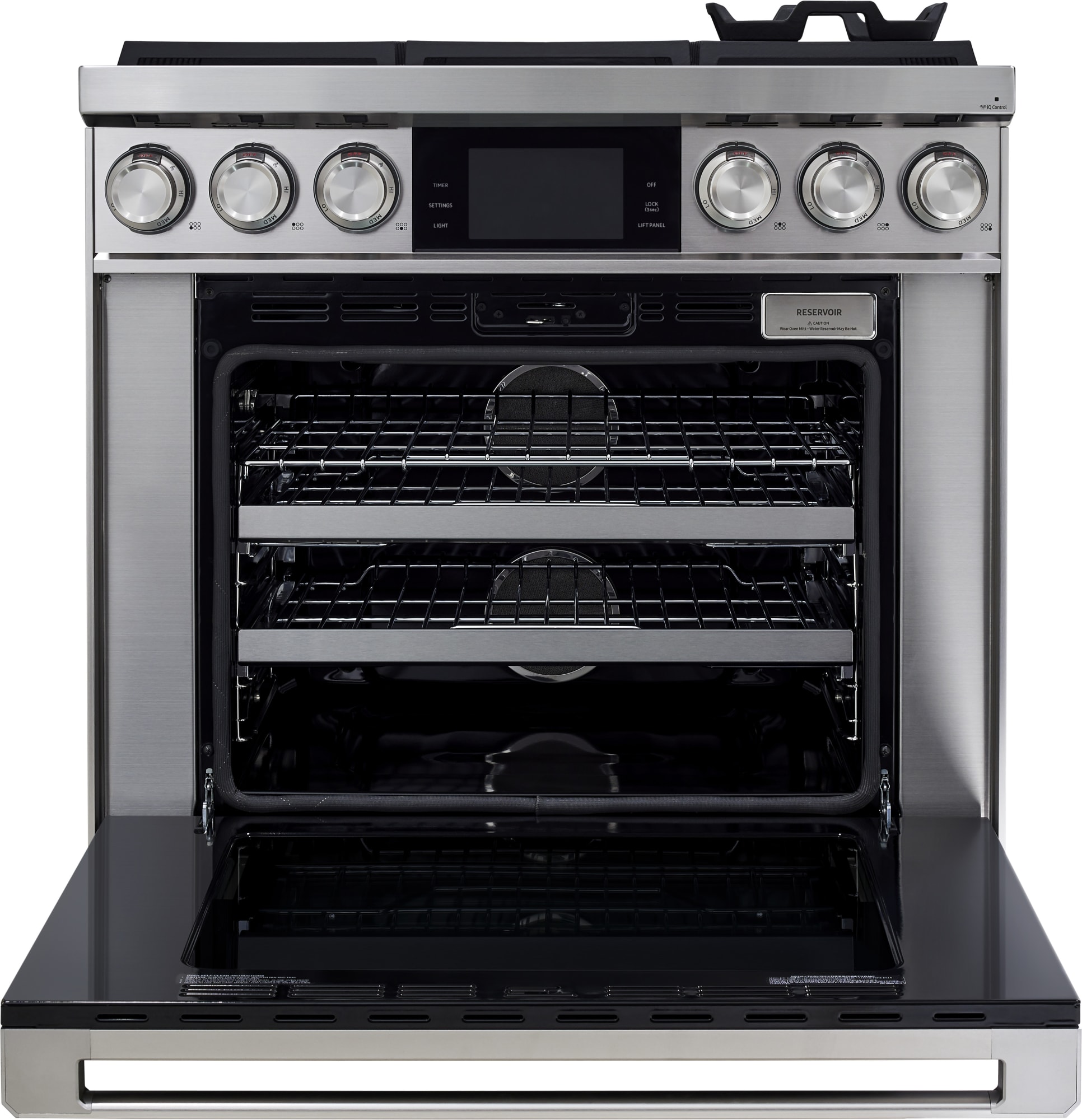 Dacor DOP36M86DLS 36 Inch Freestanding Dual Fuel Smart Range with 6 ...