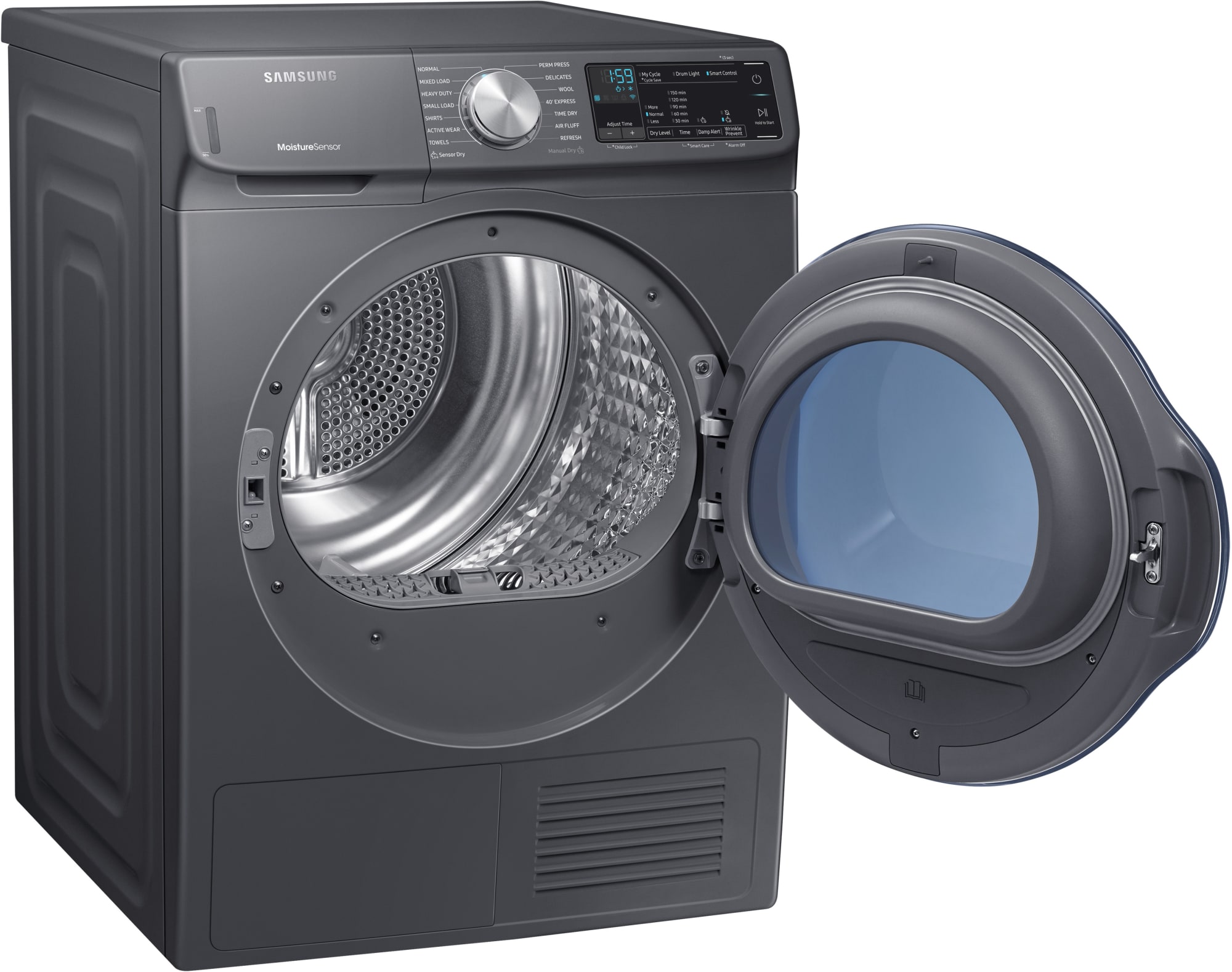 Samsung DV22N6850HX 24 Inch Ventless Electric Heat Pump Dryer with ...