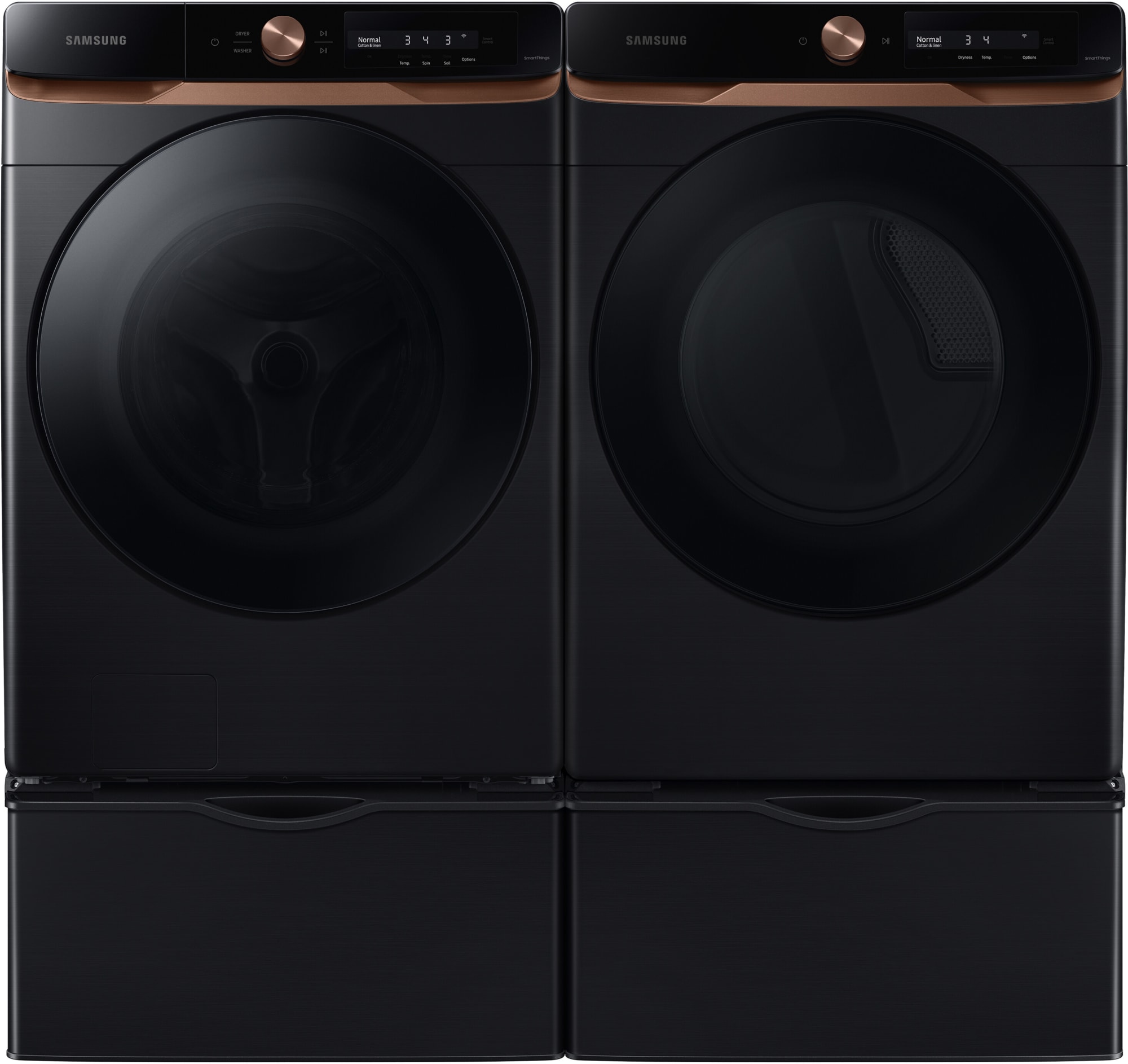 Samsung DVE46BG6500V 27 Inch Electric Smart Dryer with 7.5 cu. ft ...