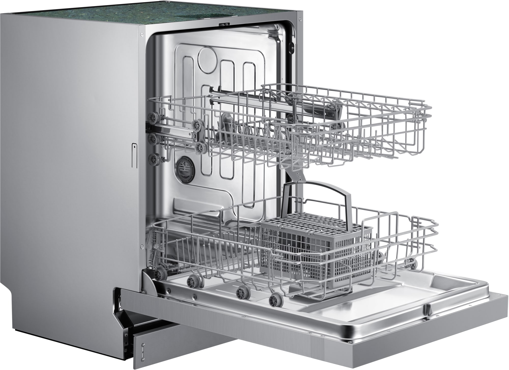 Samsung DW60R2014US 24 Inch Full Console Dishwasher with 12 Place ...