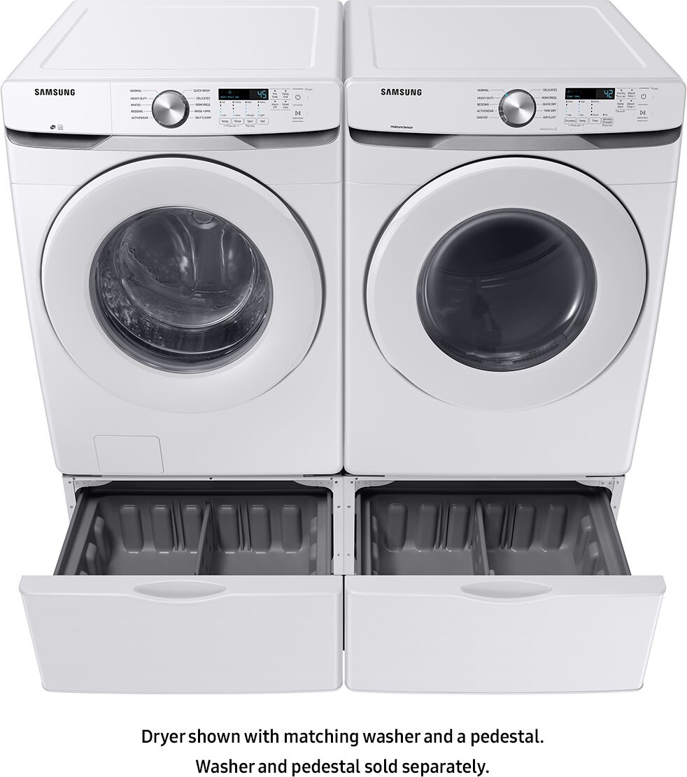 Samsung SAWADREW60002 Side-by-Side Washer & Dryer Set with Front Load ...