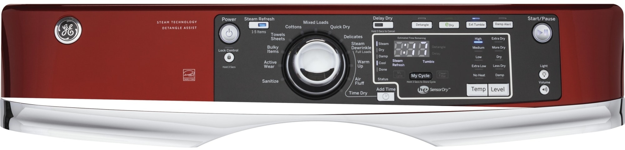 GE GEWADRGR2 Side-by-Side on Pedestals Washer & Dryer Set with Front ...