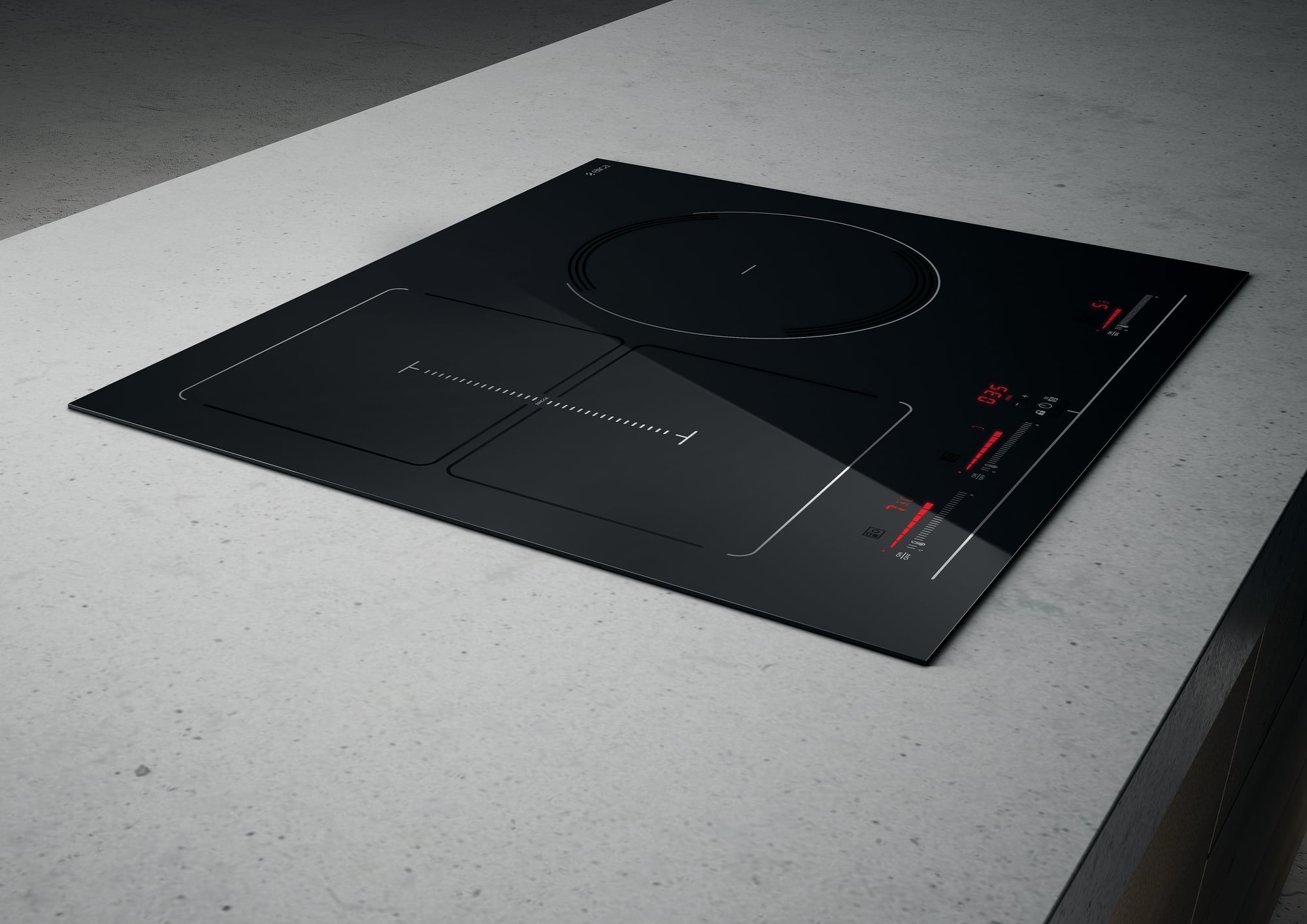 Elica EGL324BL 24 Inch Induction Cooktop with Stream Technology ...
