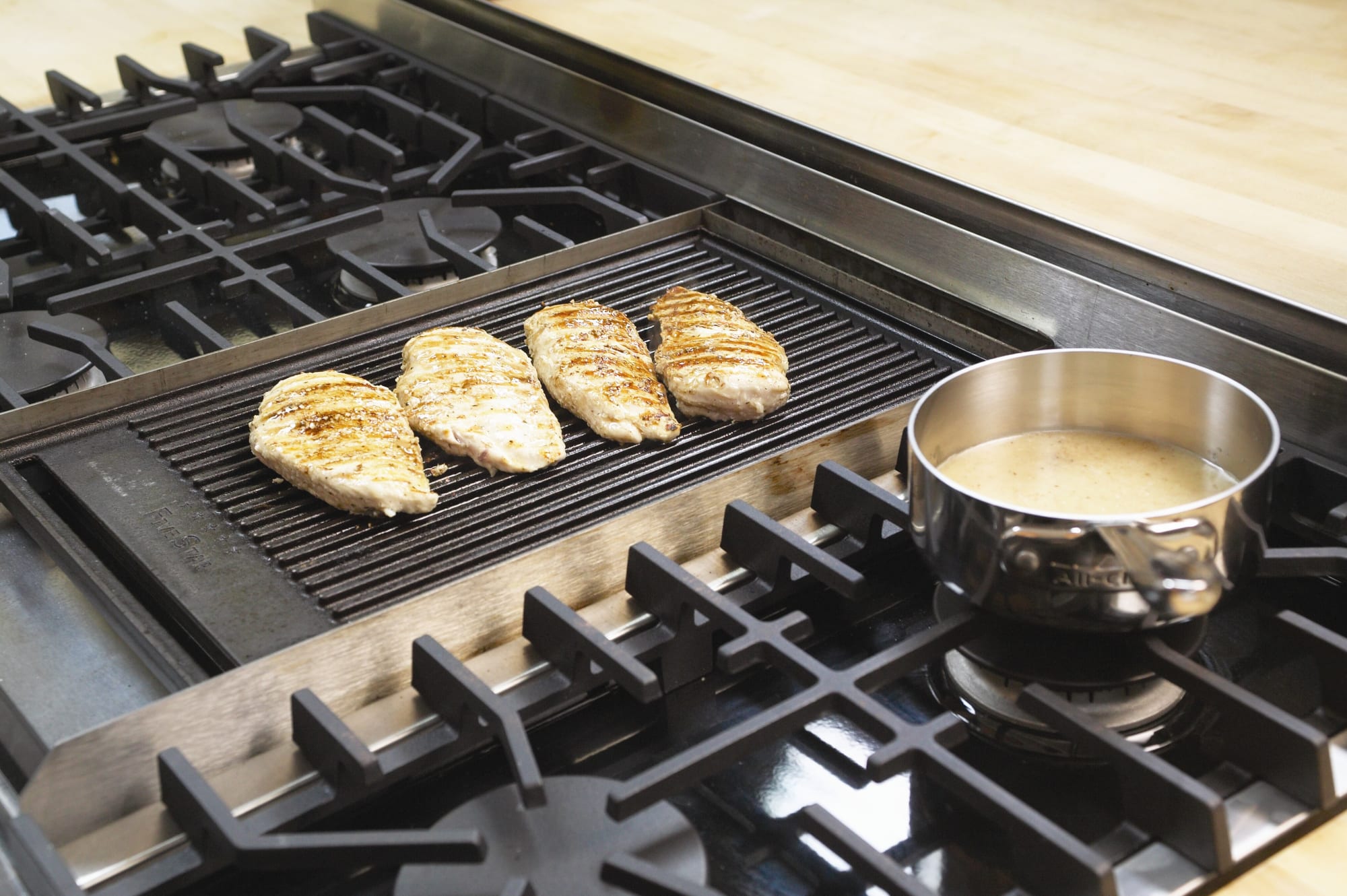 FiveStar WTN6397W 60 Inch Freestanding Dual Fuel Range with 6 Sealed ...