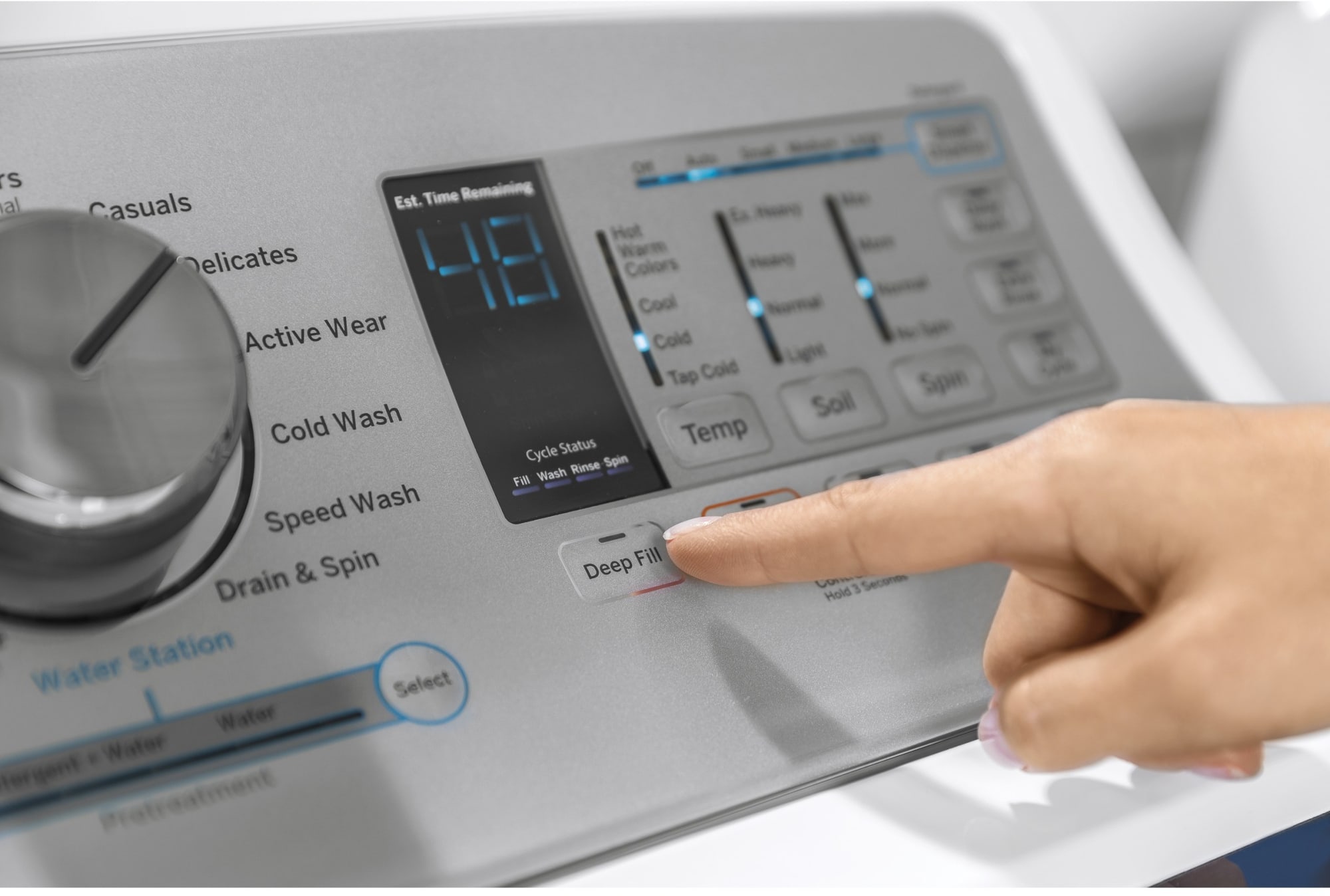 GE GEWADREW755 Side-by-Side Washer & Dryer Set with Top Load Washer and ...