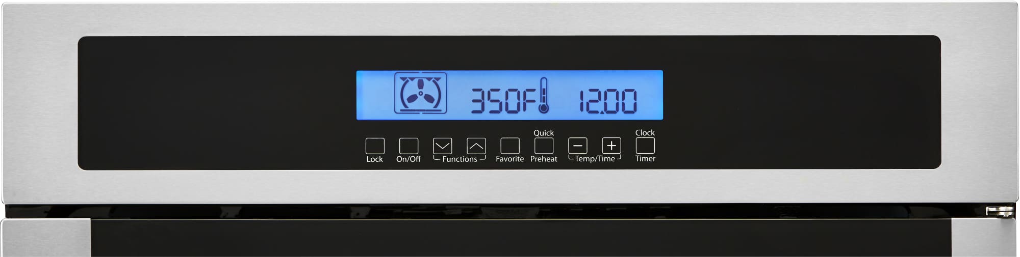 Haier HCW225RAES 24 Inch Wall Oven with European Convection, LCD ...