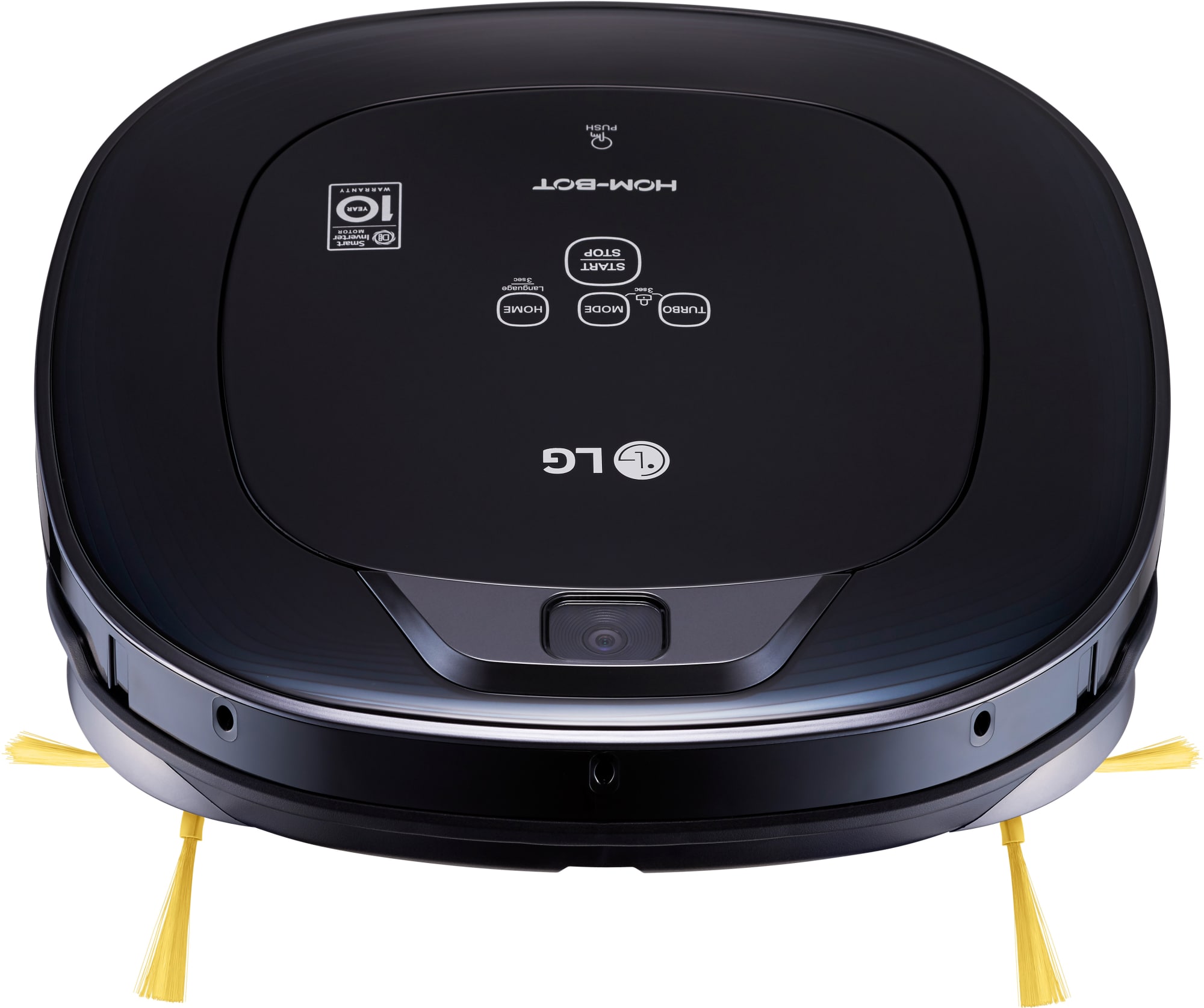 LG VR65704LVM Hom-Bot Square Robotic Vacuum with Wi-Fi, Dual Eye 2.0 ...