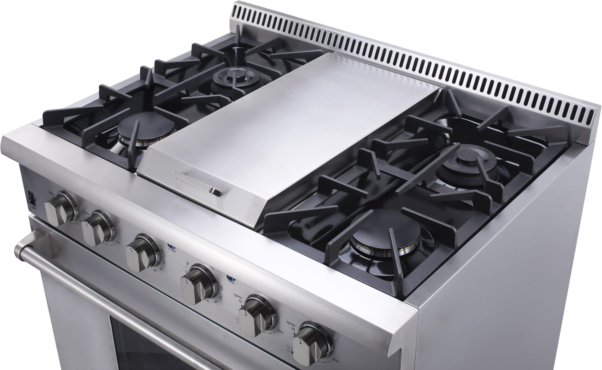 Thor Kitchen HRG3617U 36 Inch Freestanding Gas Range with Convection ...