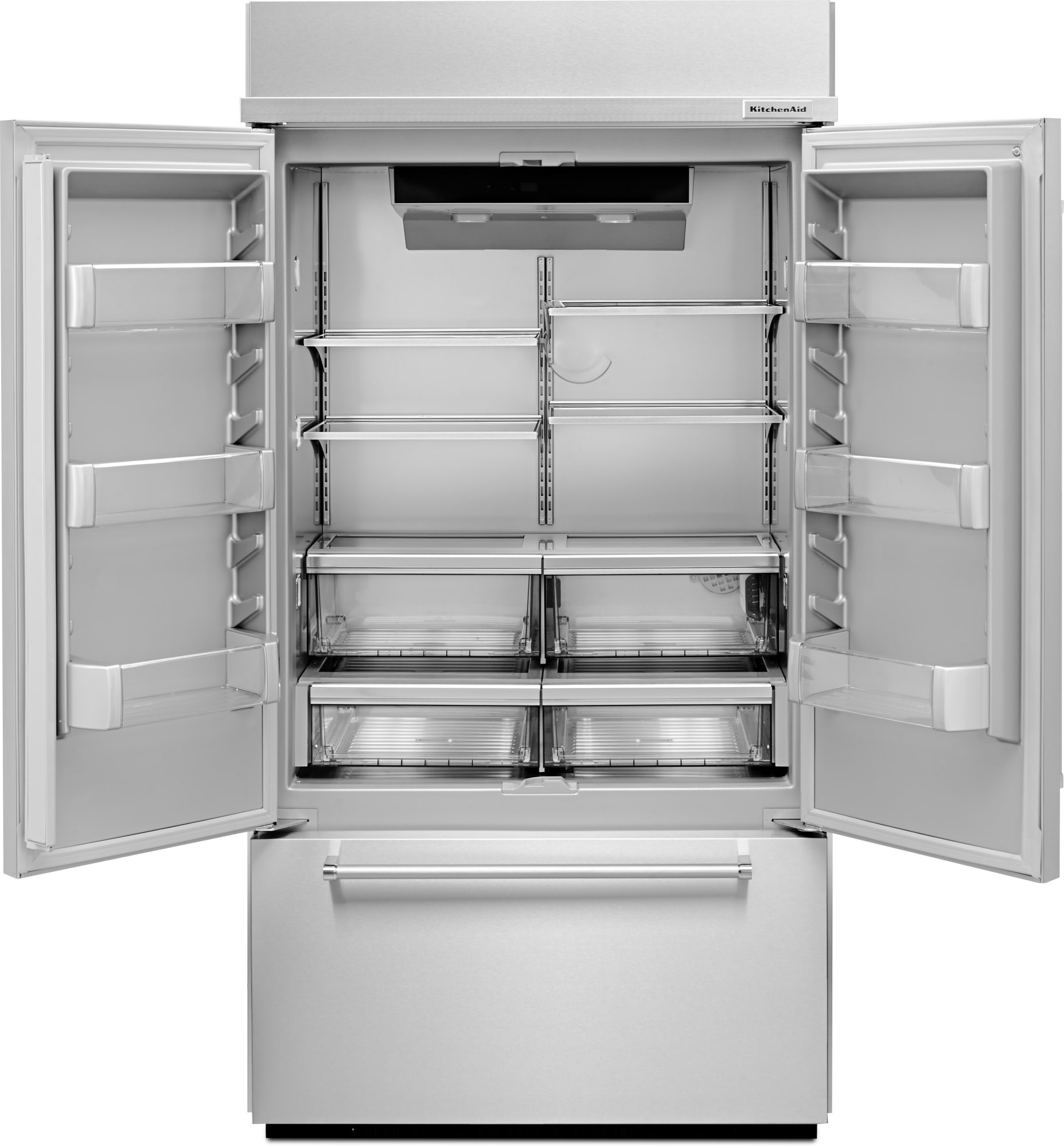 KitchenAid KBFN502EPA 42 Inch French Door Refrigerator with 24.2 cu. ft ...