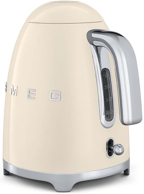 Smeg KLF01CRUS Electric Kettle with 56 oz. Capacity, Soft-Opening Lid ...