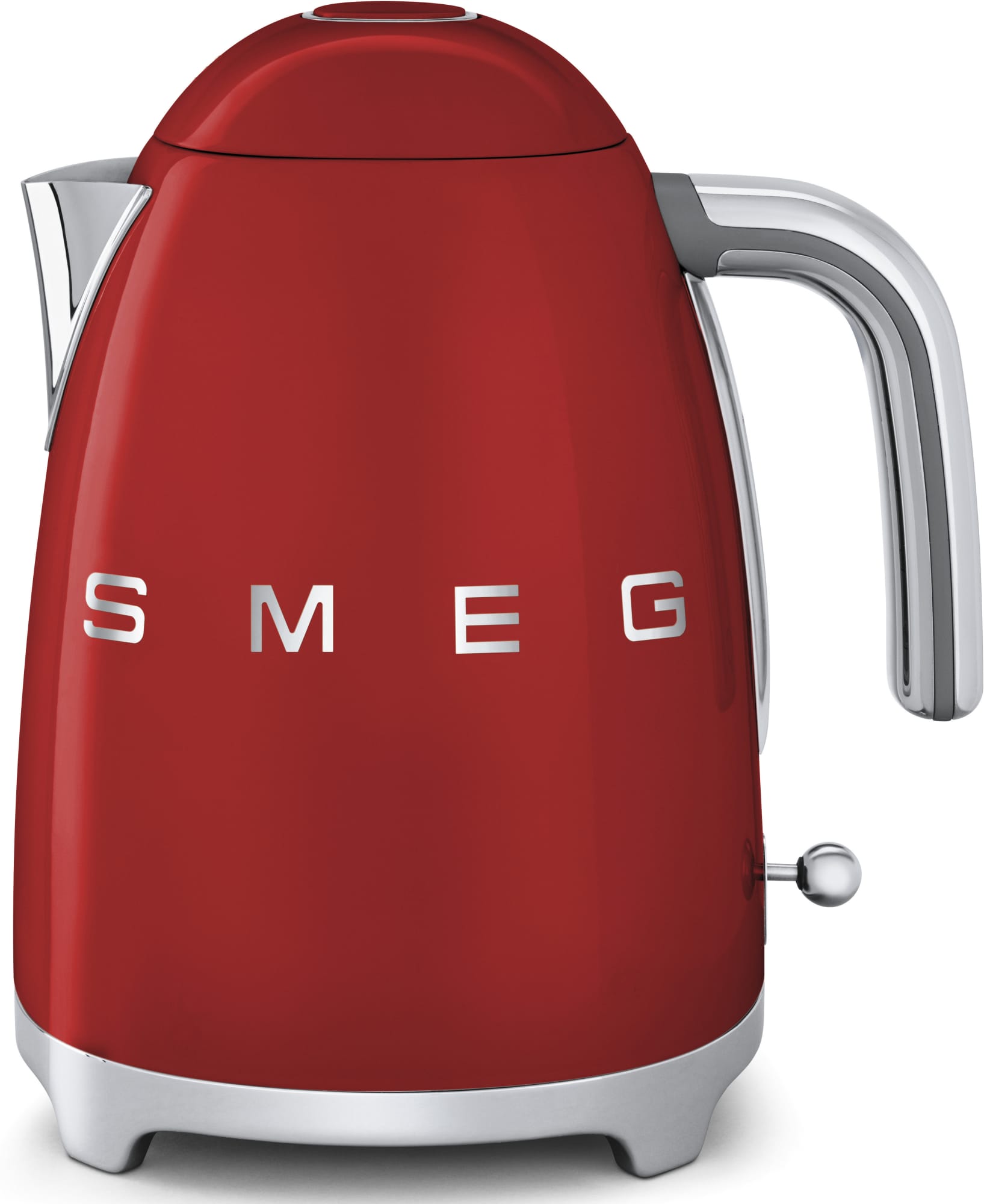 Smeg KLF01RDUS Electric Kettle with 56 oz. Capacity, Soft-Opening Lid ...