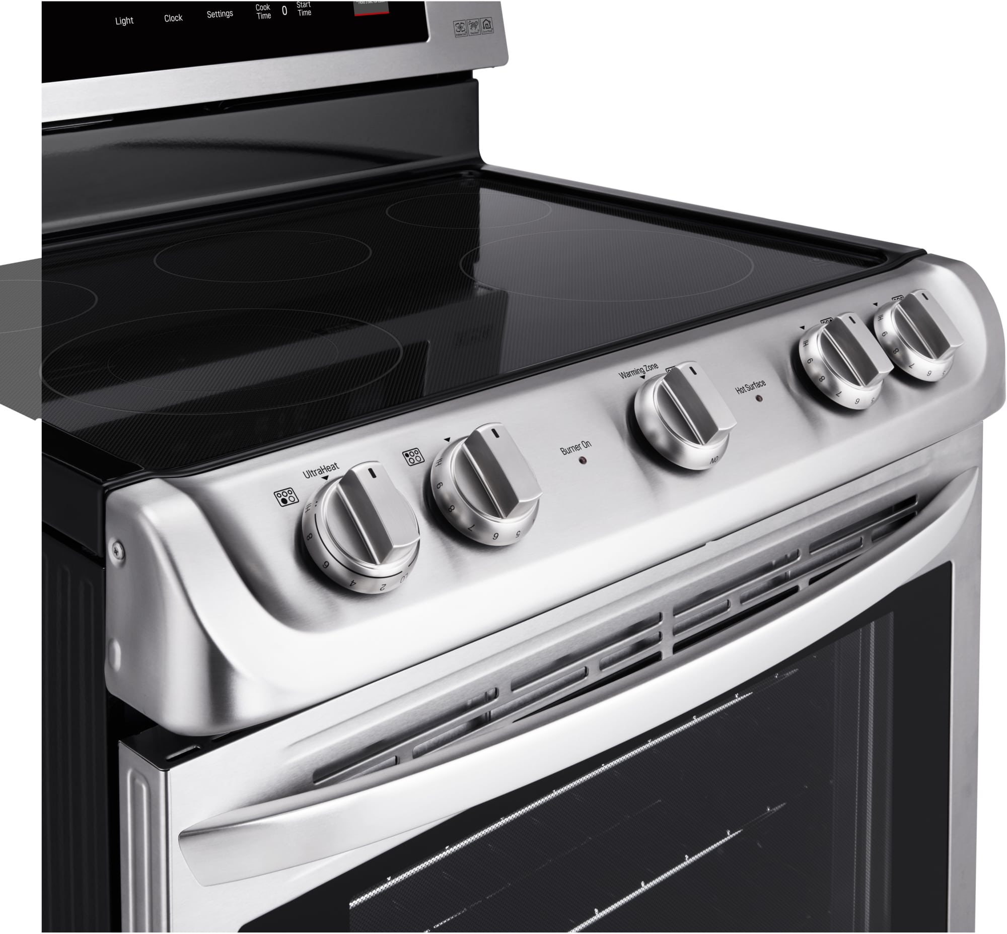 LG LRE4211ST 30 Inch Electric Range with ProBake Convection, Power ...