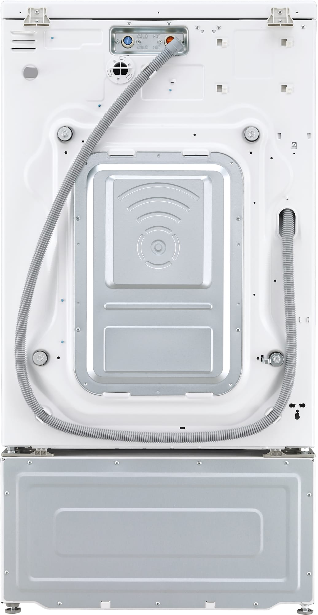 LG WM3170CW 27 Inch 4.3 cu. ft. Front Load Washer with 7 Wash Cycles ...