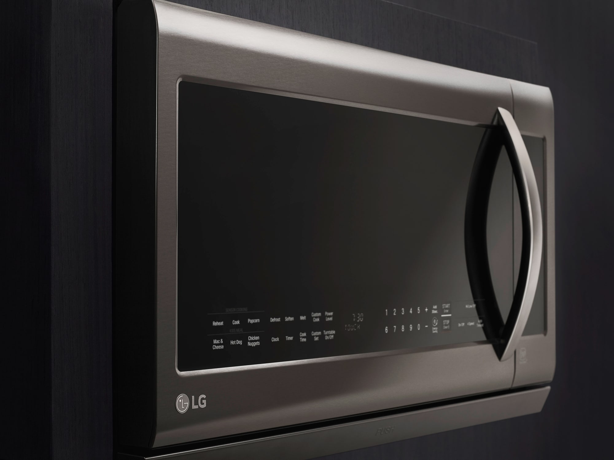 LG LMHM2237BD 2.2 cu. ft. Over-the-Range Microwave Oven with ...