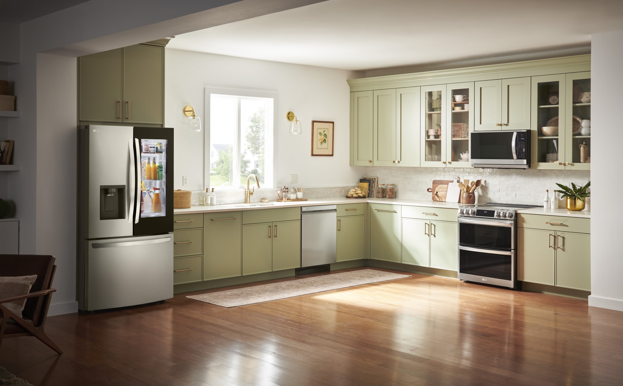 LG MVEL2125F 30 Inch Over-the-Range Smart Microwave Oven with 2.1 cu ...