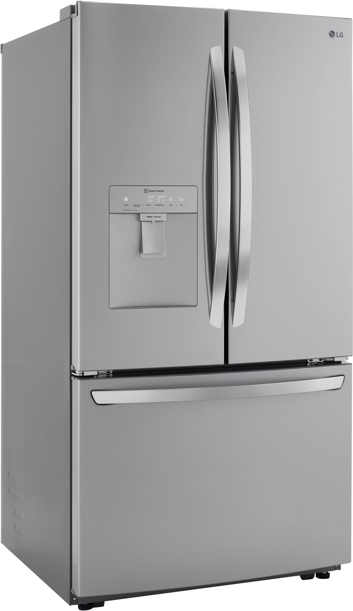 LG LRFWS2906S 36 Inch 3-Door French Door Refrigerator with 29 Cu. Ft ...