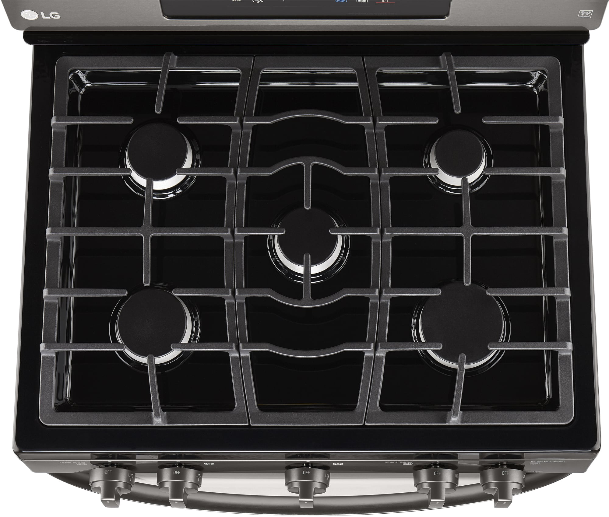 LG LRG3081BD 30 Inch Gas Range with EvenJet™ Fan Convection, 20 Minute ...