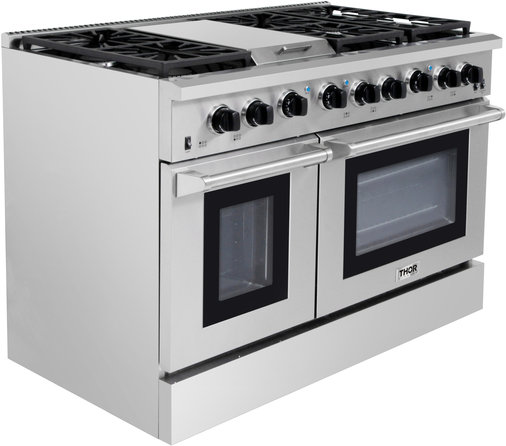 Thor Kitchen LRG4801U 48 Inch Professional Gas Range with 6.8 Cu. Ft ...