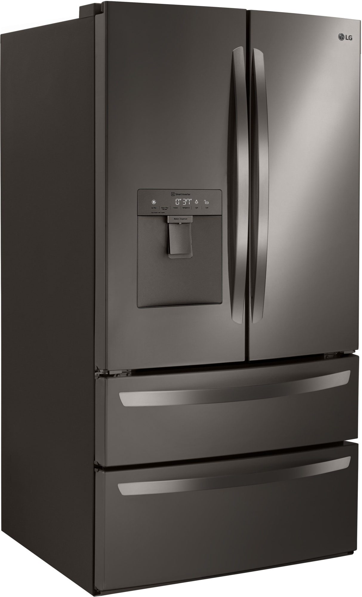 LG LRMWS2906D 36 Inch 4-Door French Door Refrigerator with 28.6 Cu. Ft ...
