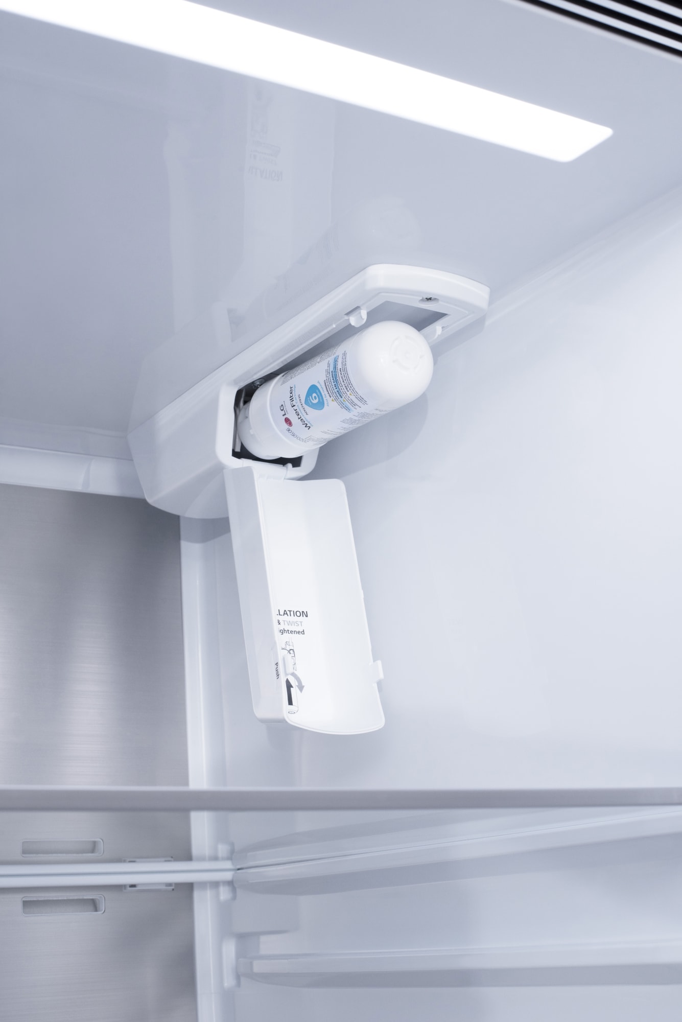 LG LRSDS2706S 36 Inch Side by Side Smart Refrigerator with 27 Cu. Ft ...