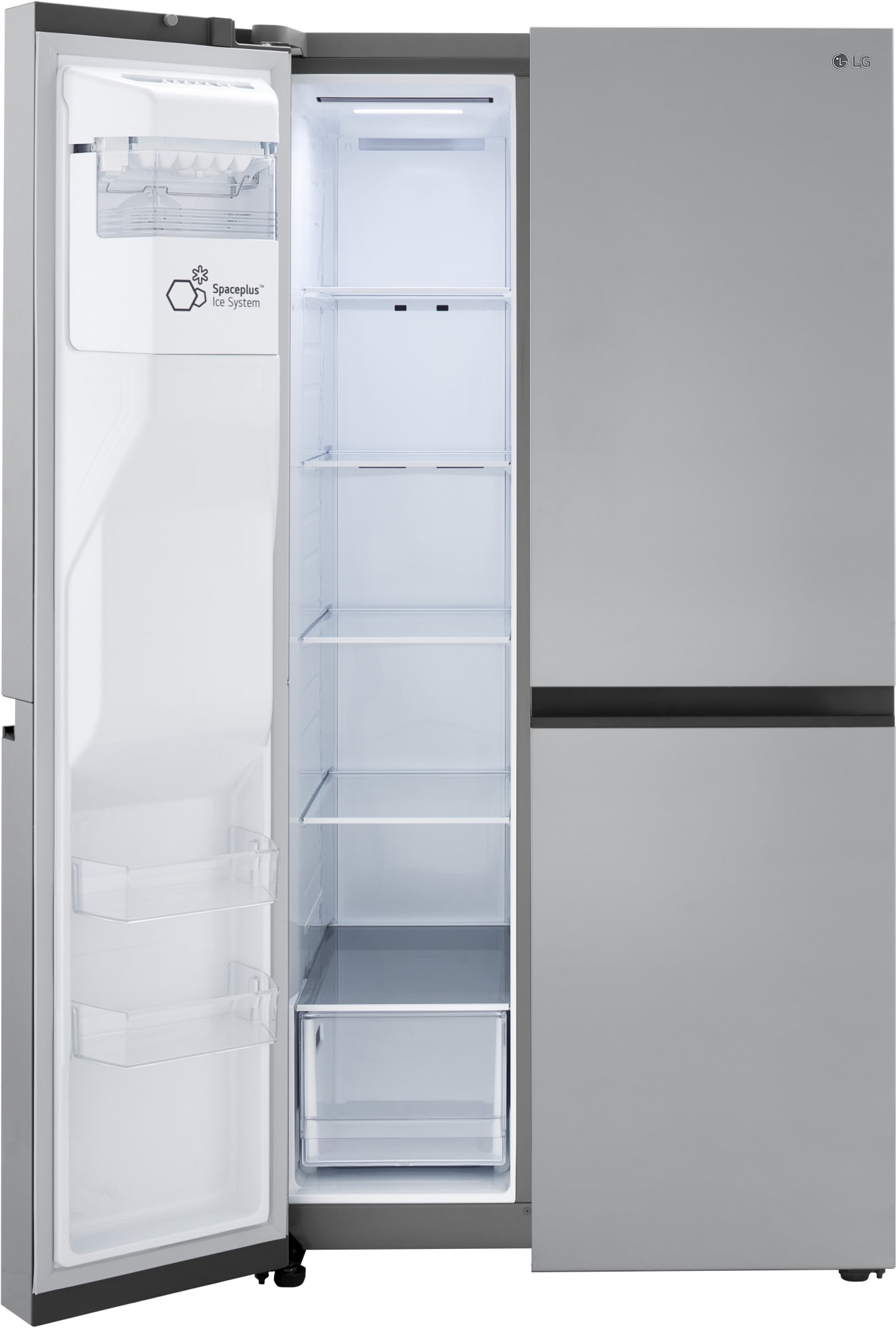 LG LRSXC2306S 36 Inch Counter-Depth Side-by-Side Refrigerator with 23 ...