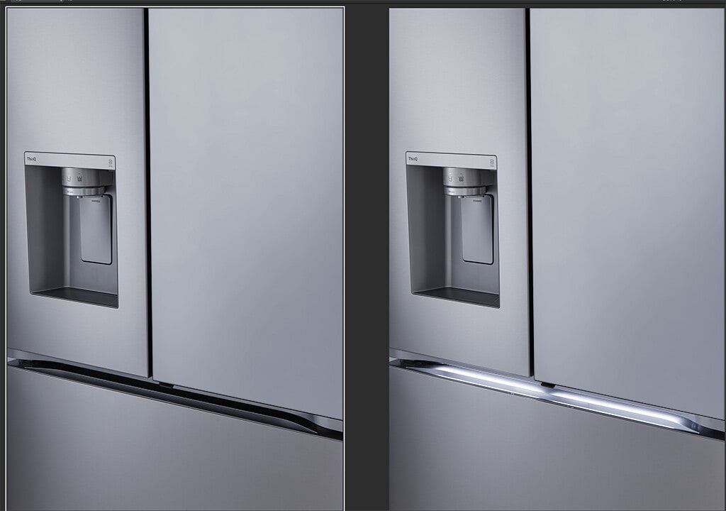 LG LRYXC2606S 36 Inch Counter-Depth MAX™ Freestanding French Door Smart ...