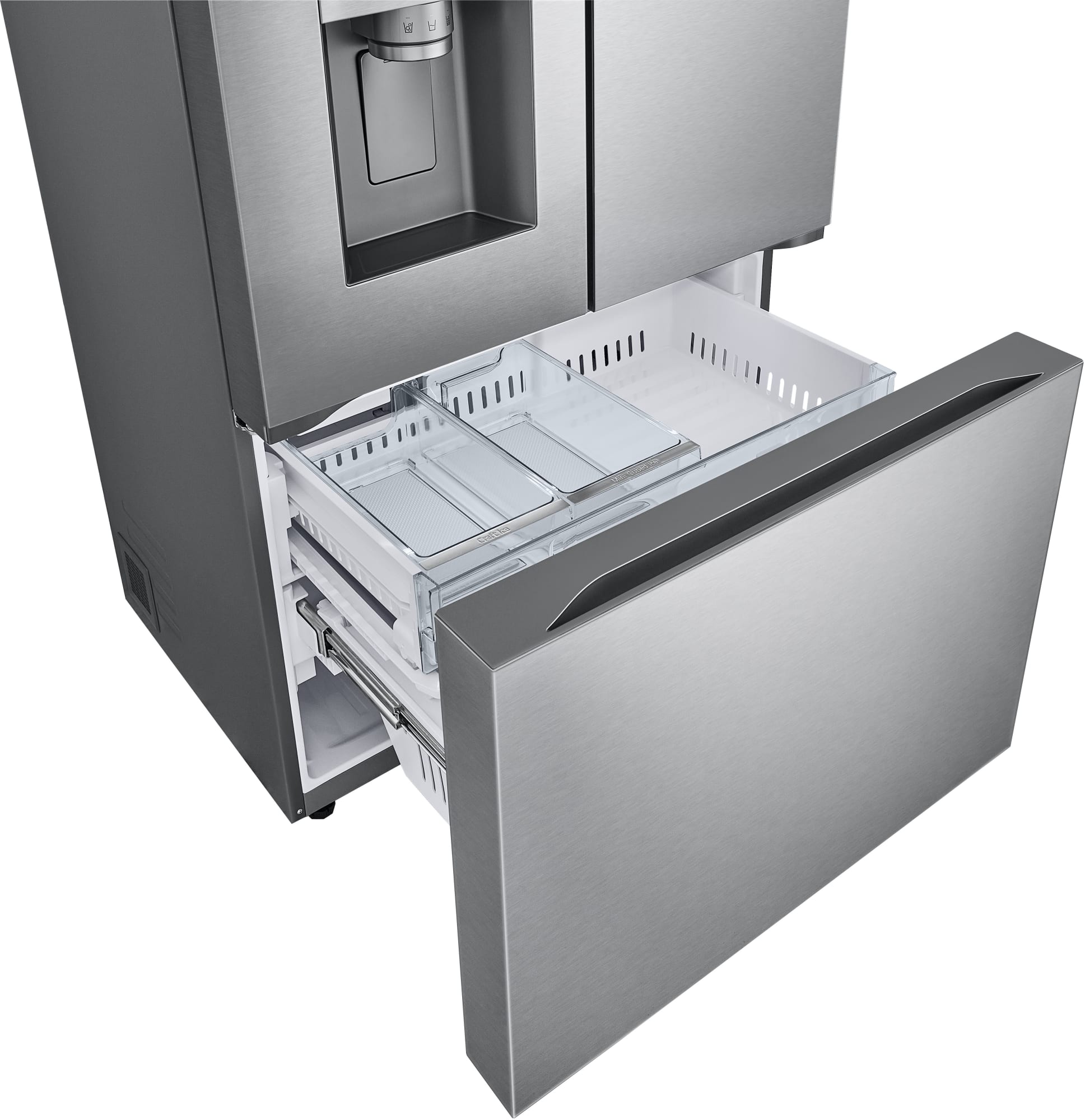 LG LRYXC2606S 36 Inch Counter-Depth MAX™ Freestanding French Door Smart ...