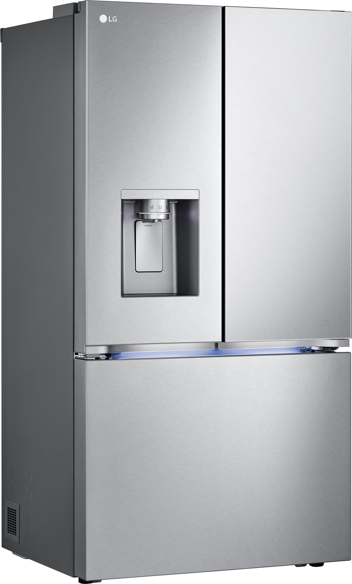 LG LRYXC2606S 36 Inch Counter-Depth MAX™ Freestanding French Door Smart ...