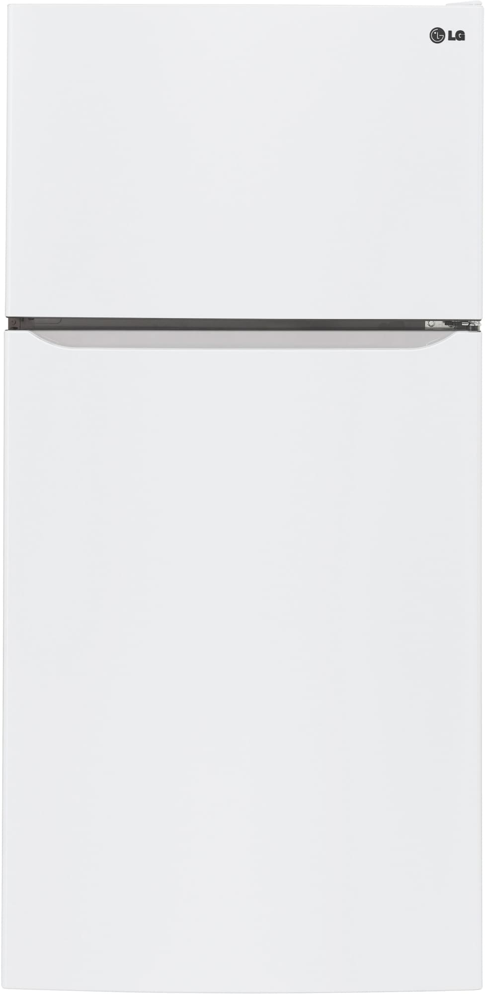 LG LTCS24223W 33 Inch Top Freezer Refrigerator with 23.8 Cu. Ft. Total ...