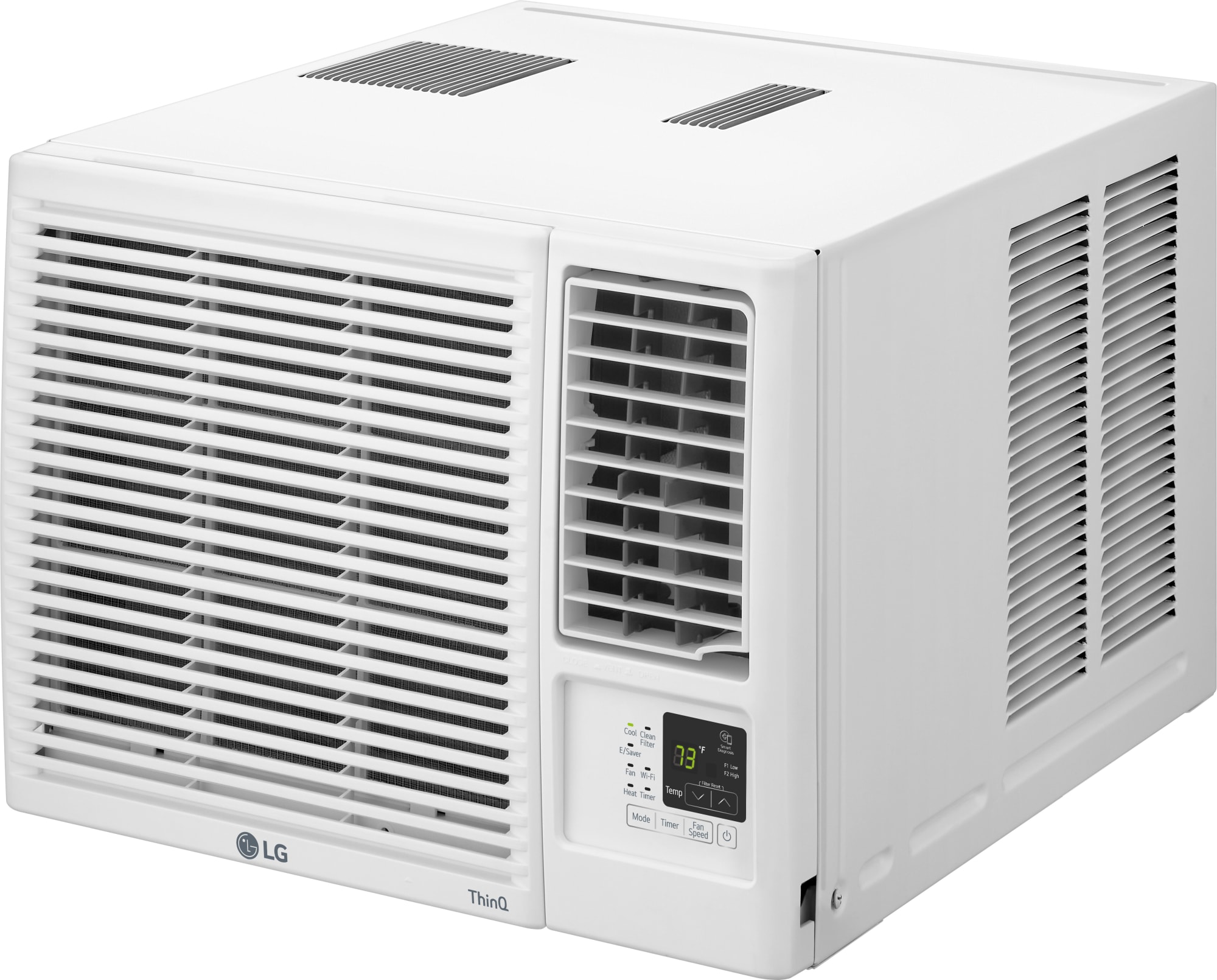 LG LW8023HR 7,600 BTU Window Air Conditioner with 3,850 BTU Heating ...