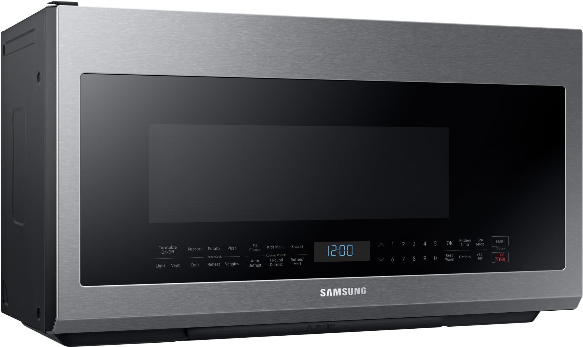 Samsung ME21M706BAS 30 Inch Over-the-Range Microwave with 2.1 Cu. Ft ...