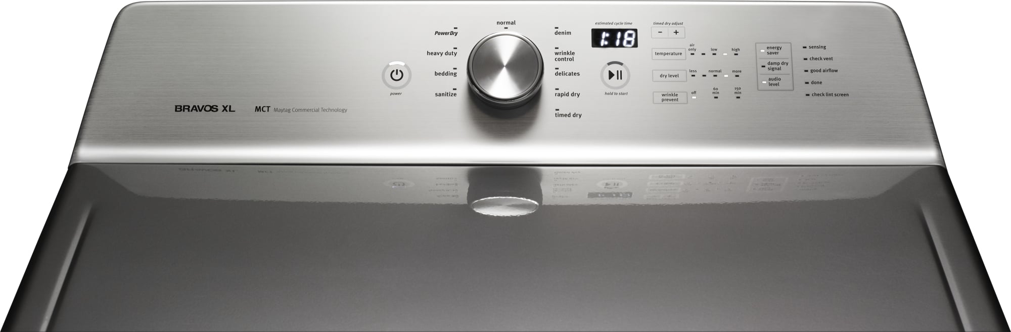 Maytag MEDB835DC 29 Inch Electric Dryer with PowerDry Cycle, Advanced ...