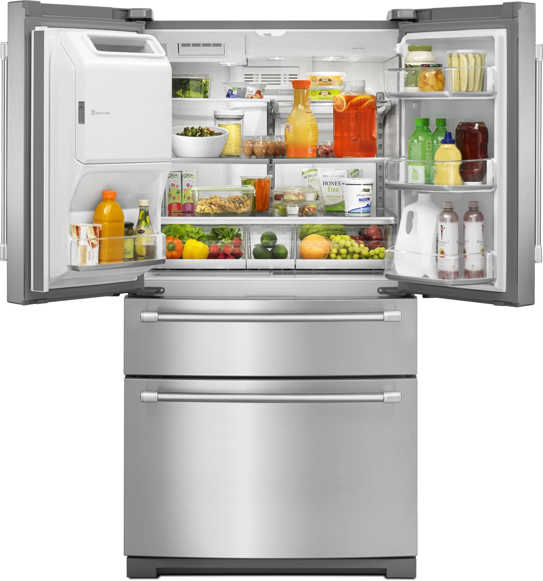 Maytag MFX2876DRM 26.2 cu. ft. French Door Refrigerator with 5 ...