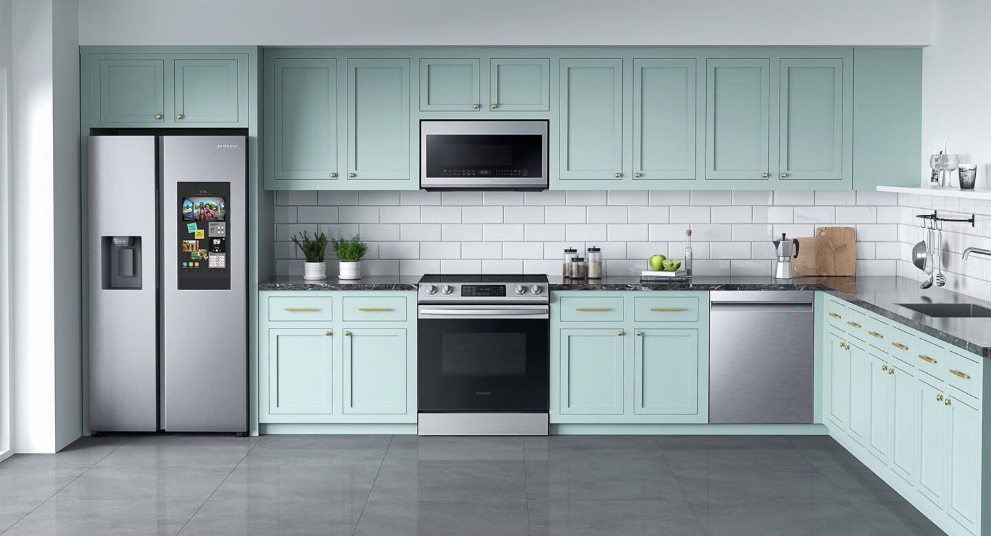 Samsung ME21M706BAS 30 Inch Over-the-Range Microwave with 2.1 Cu. Ft ...