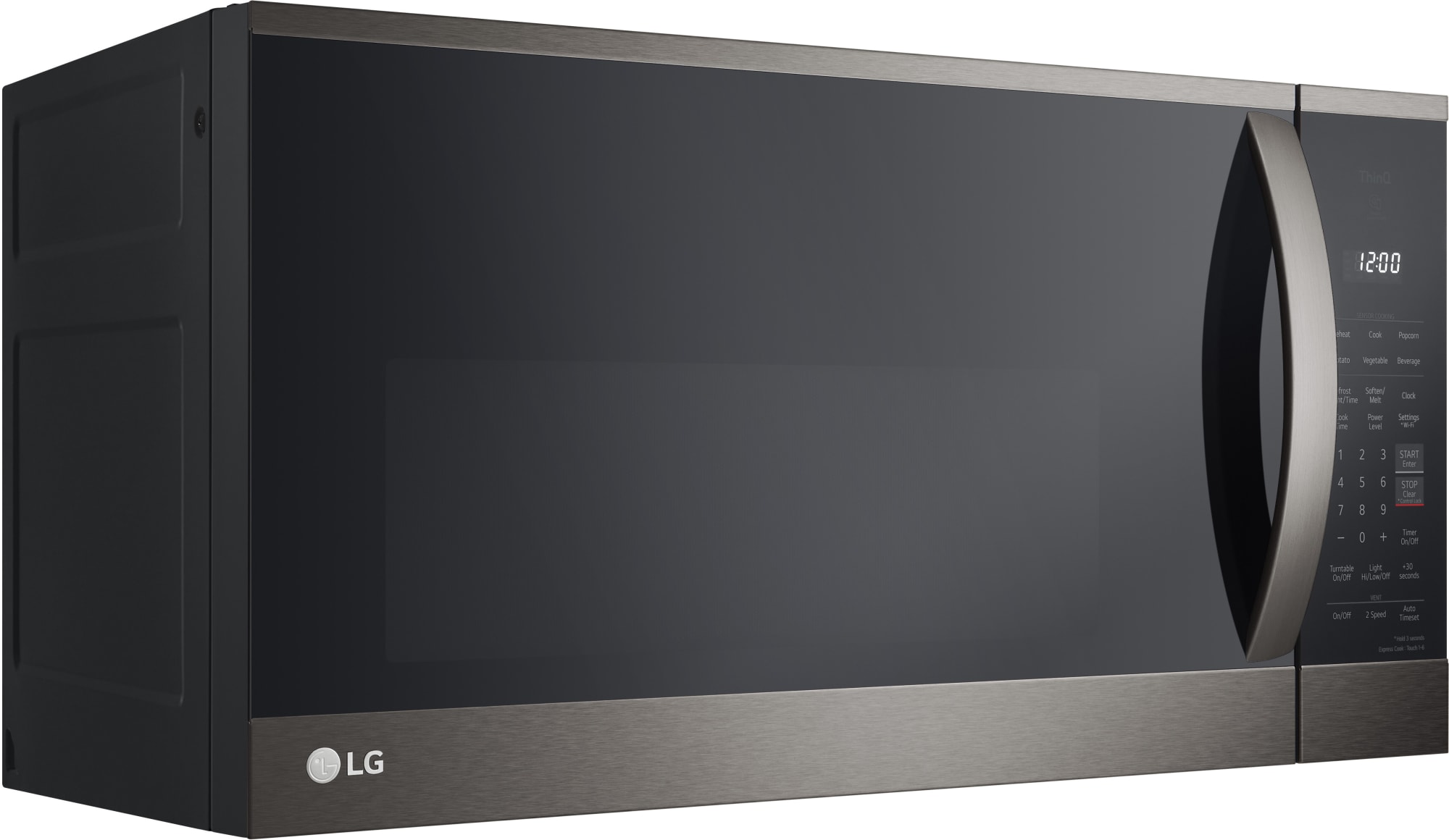 LG MVEM1825D 30 Inch Over-the-Range Smart Microwave Oven with 1.8 cu ...