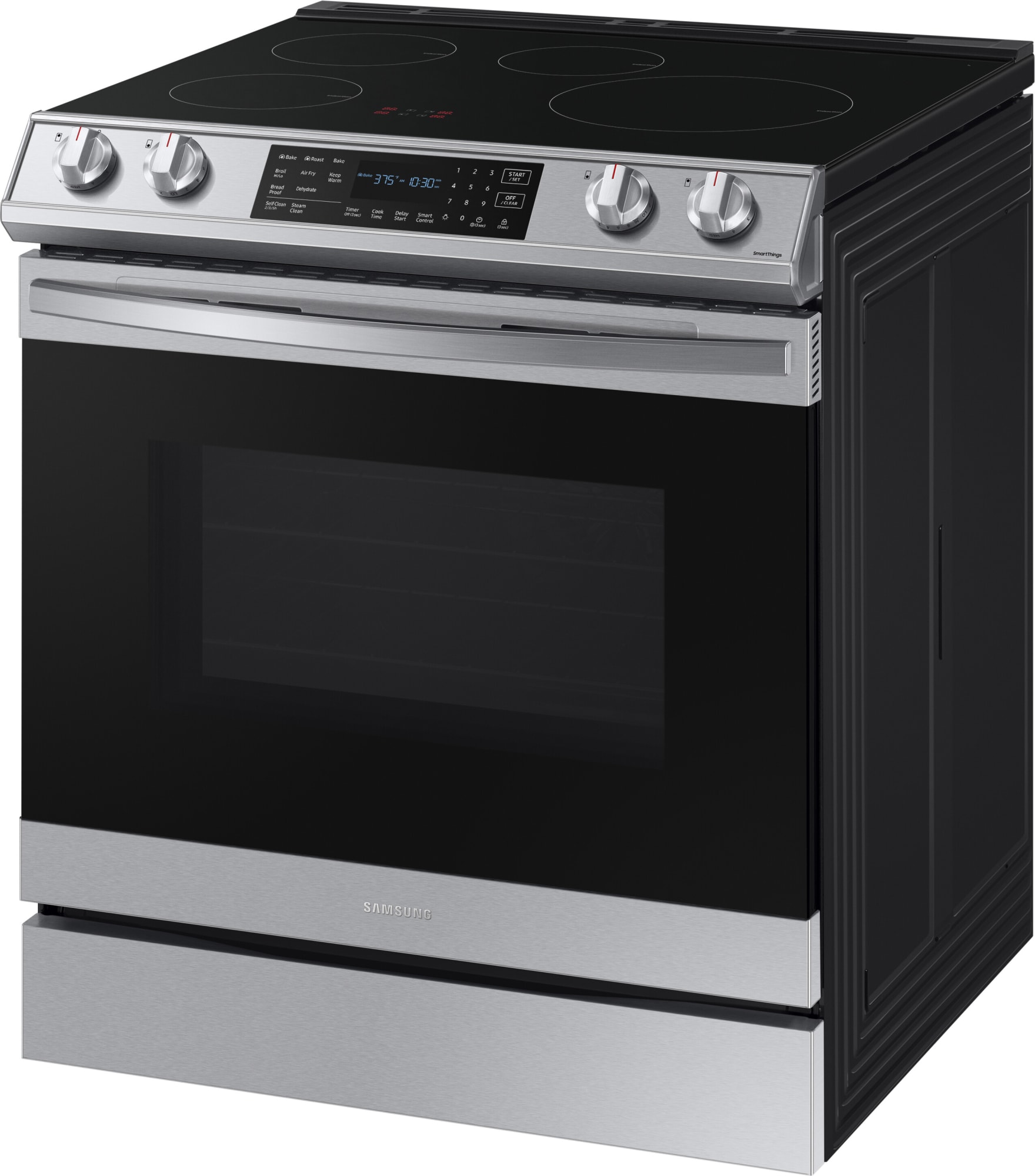 Samsung NE63B8611SS 30 Inch Slide-In Induction Smart Range with 4 ...