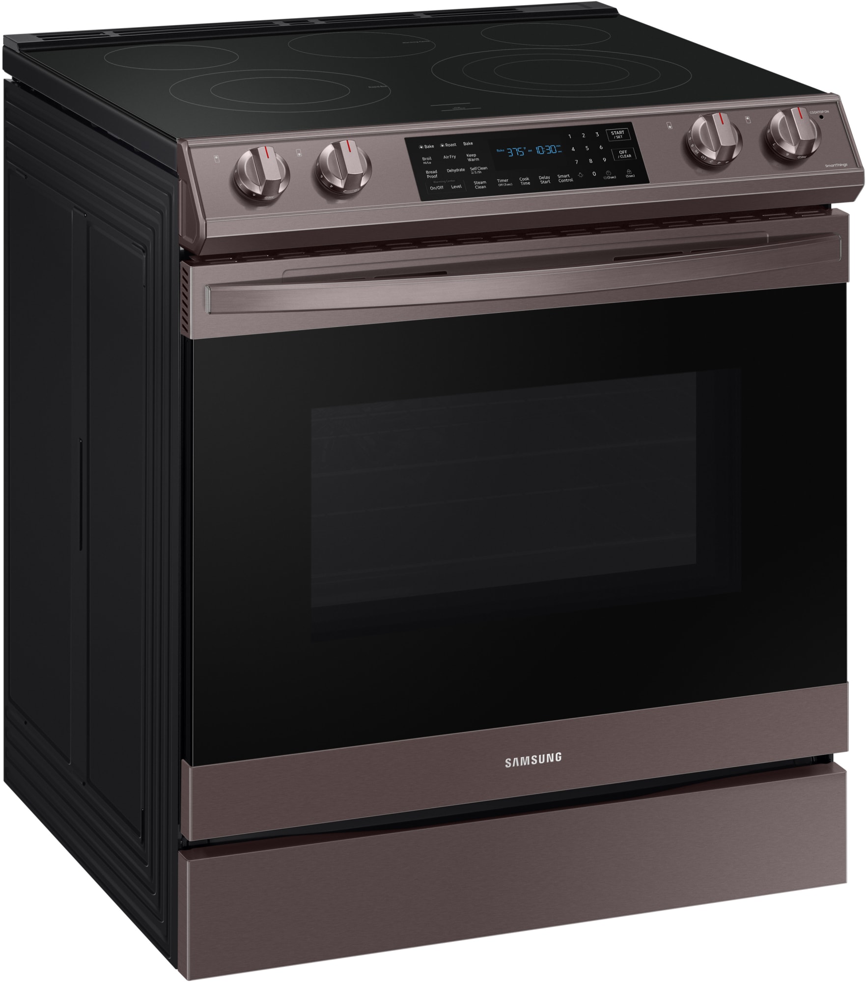 Samsung NE63T8511ST 30 Inch Slide-In Smart Electric Range with 5 ...