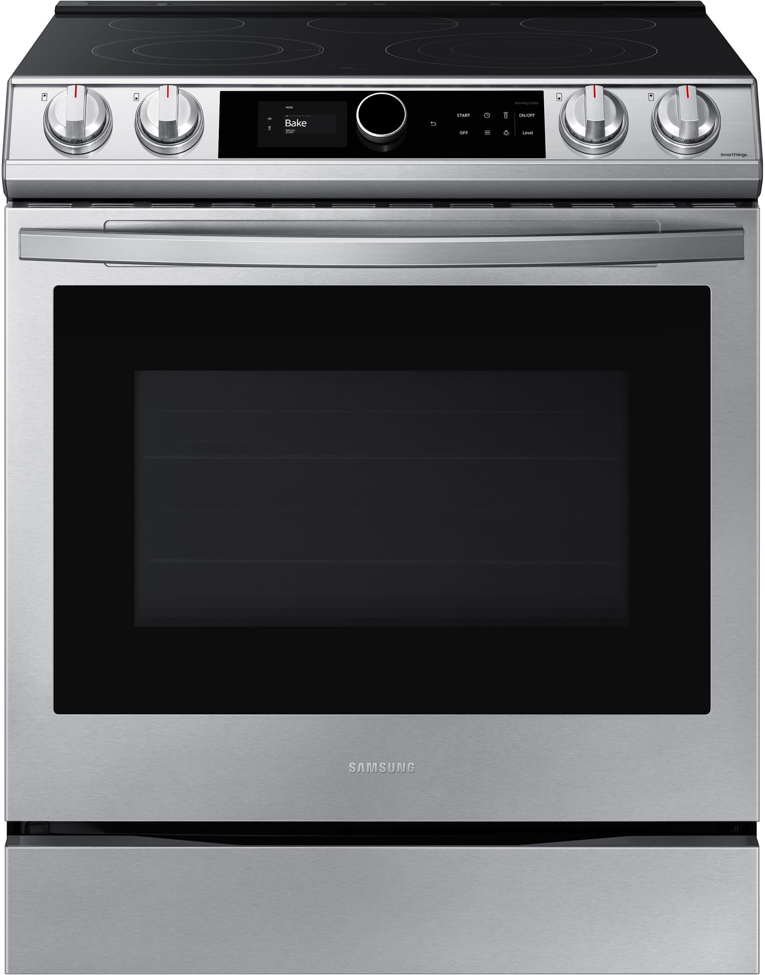 Samsung NE63T8711SS 30 Inch Smart Slide-In Electric Range with 6.3 Cu ...