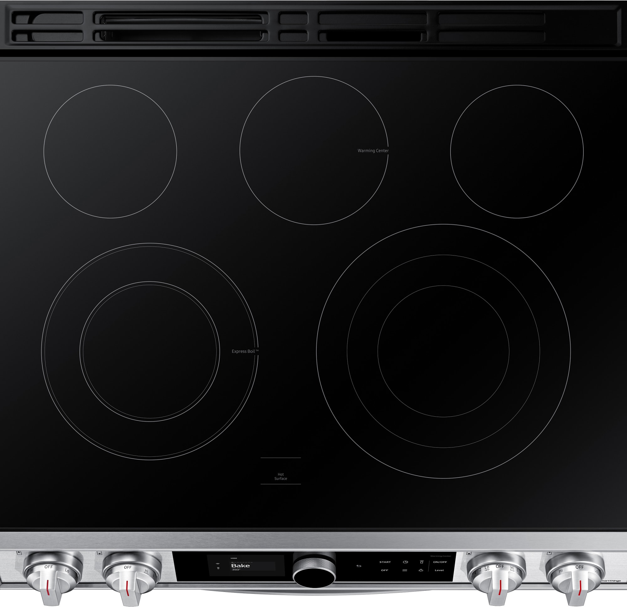 Samsung NE63T8711SS 30 Inch Slide-In Electric Smart Range with 5 ...