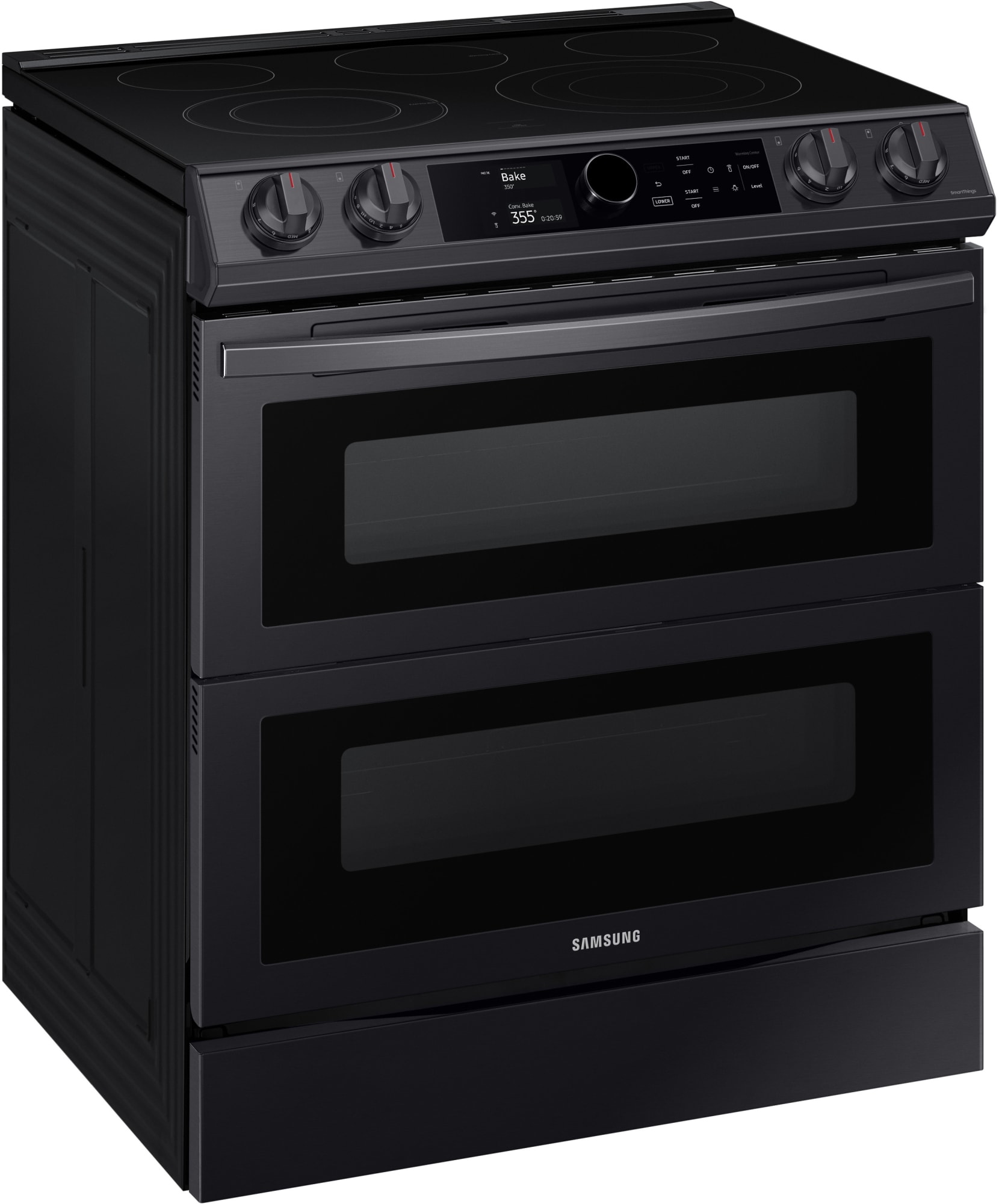 Samsung NE63T8751SG 30 Inch Slide-in Electric Smart Range with 5 ...