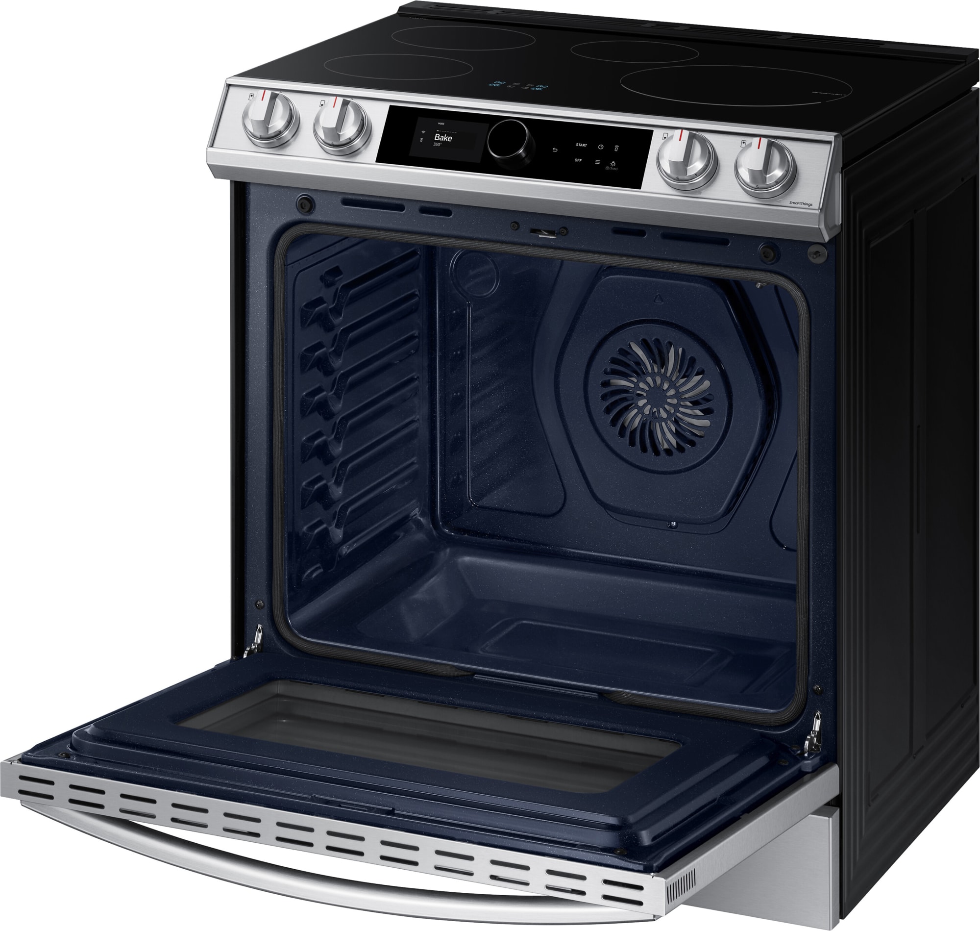 Samsung NE63T8911SS 30 Inch Slide-in Induction Smart Range with 4 ...